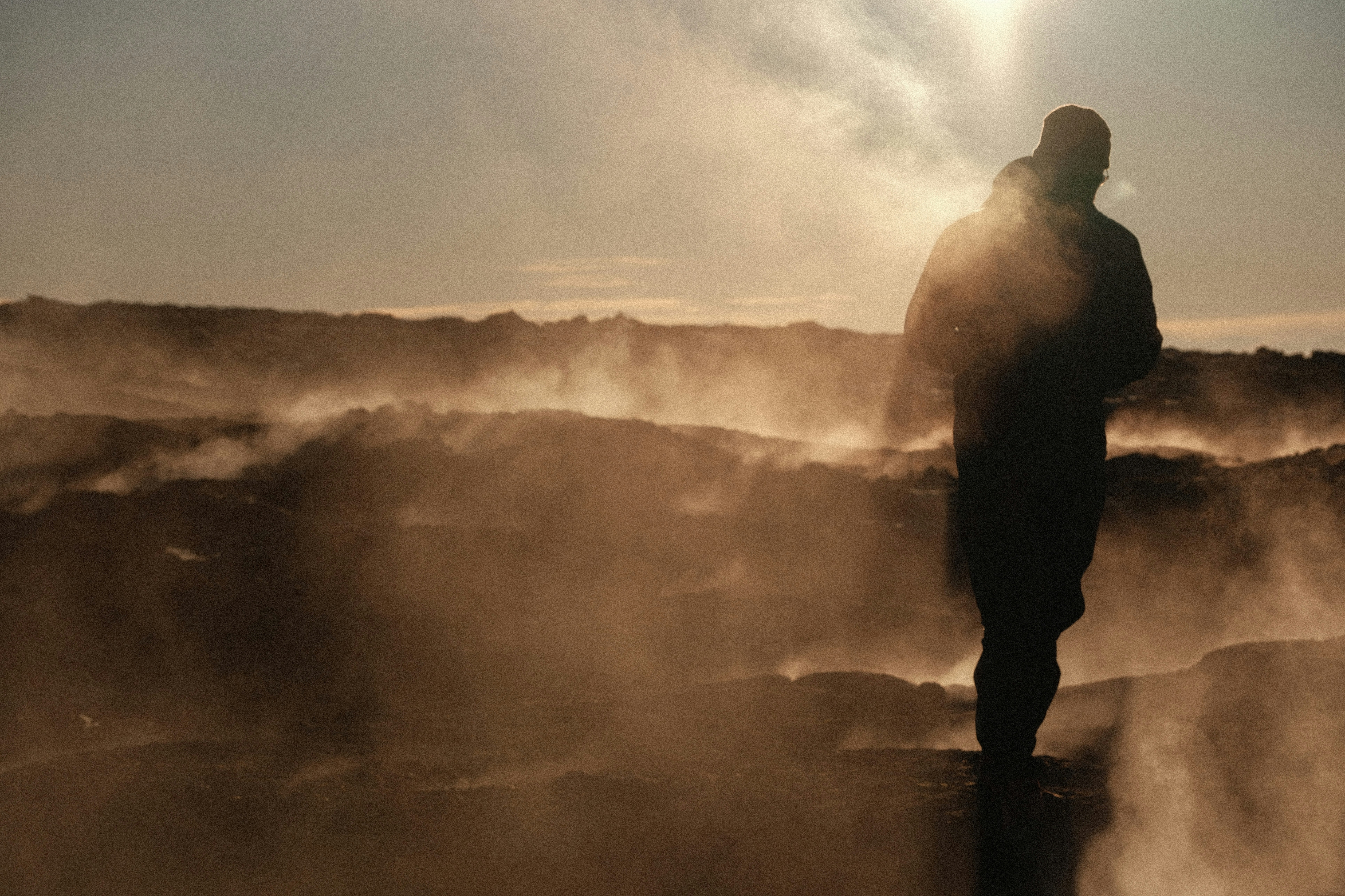 Solitary Voyager in the Steam of Distant Lands