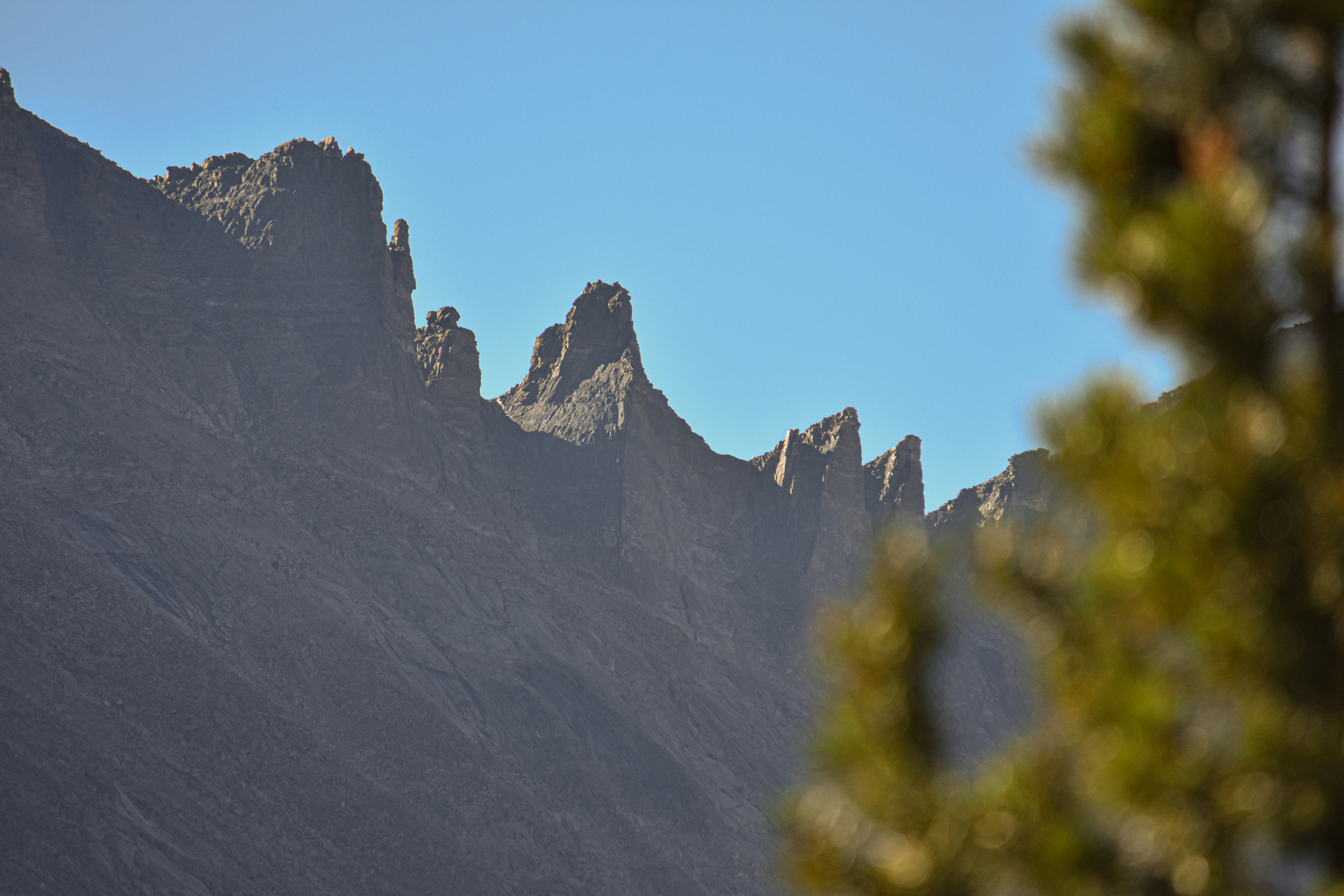 Ridge of Quiet Peaks under a Clear Sky