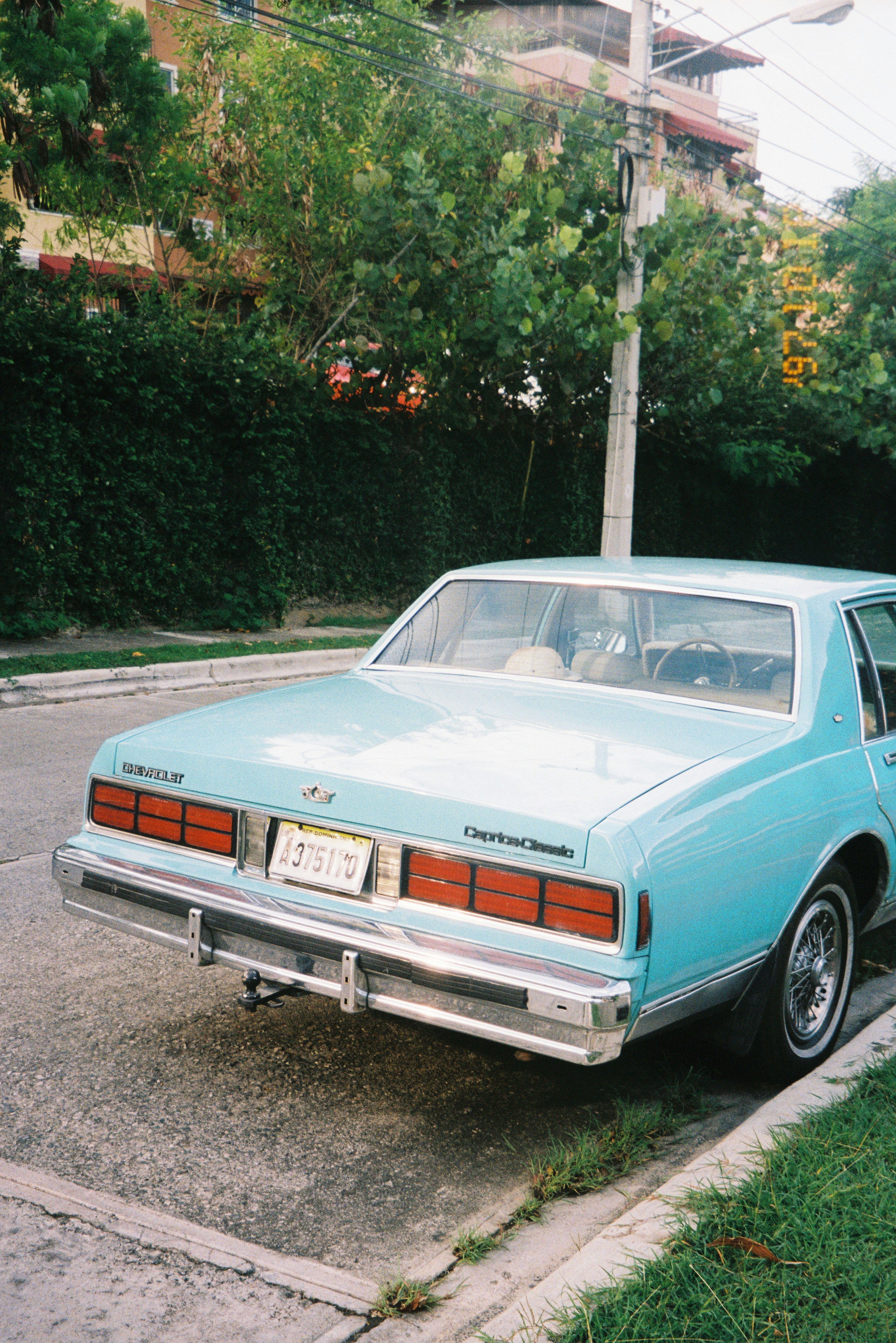 Cobalt Classic: The Resting Blues of a Vintage Chevrolet