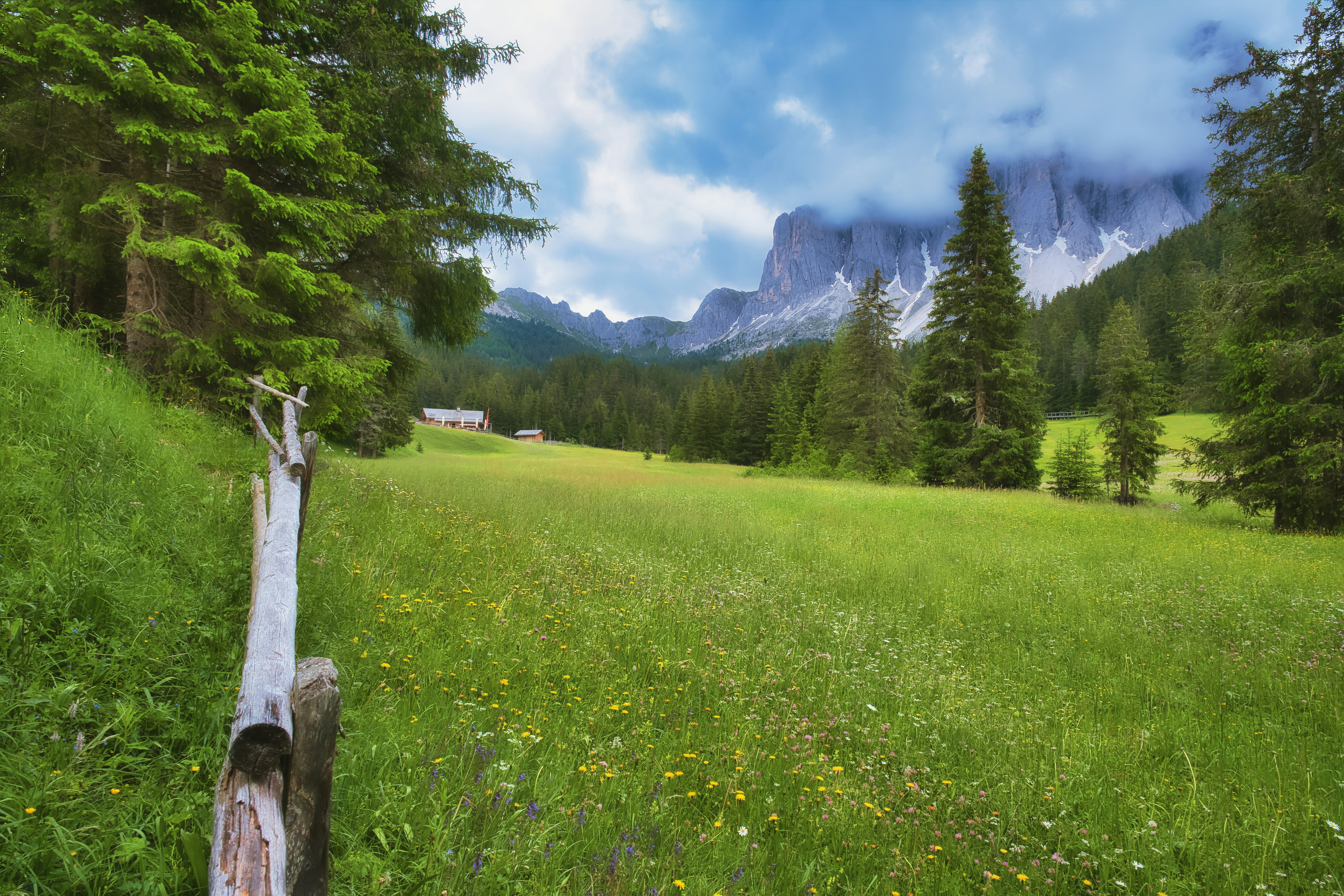 Odle Dolomites Mountains