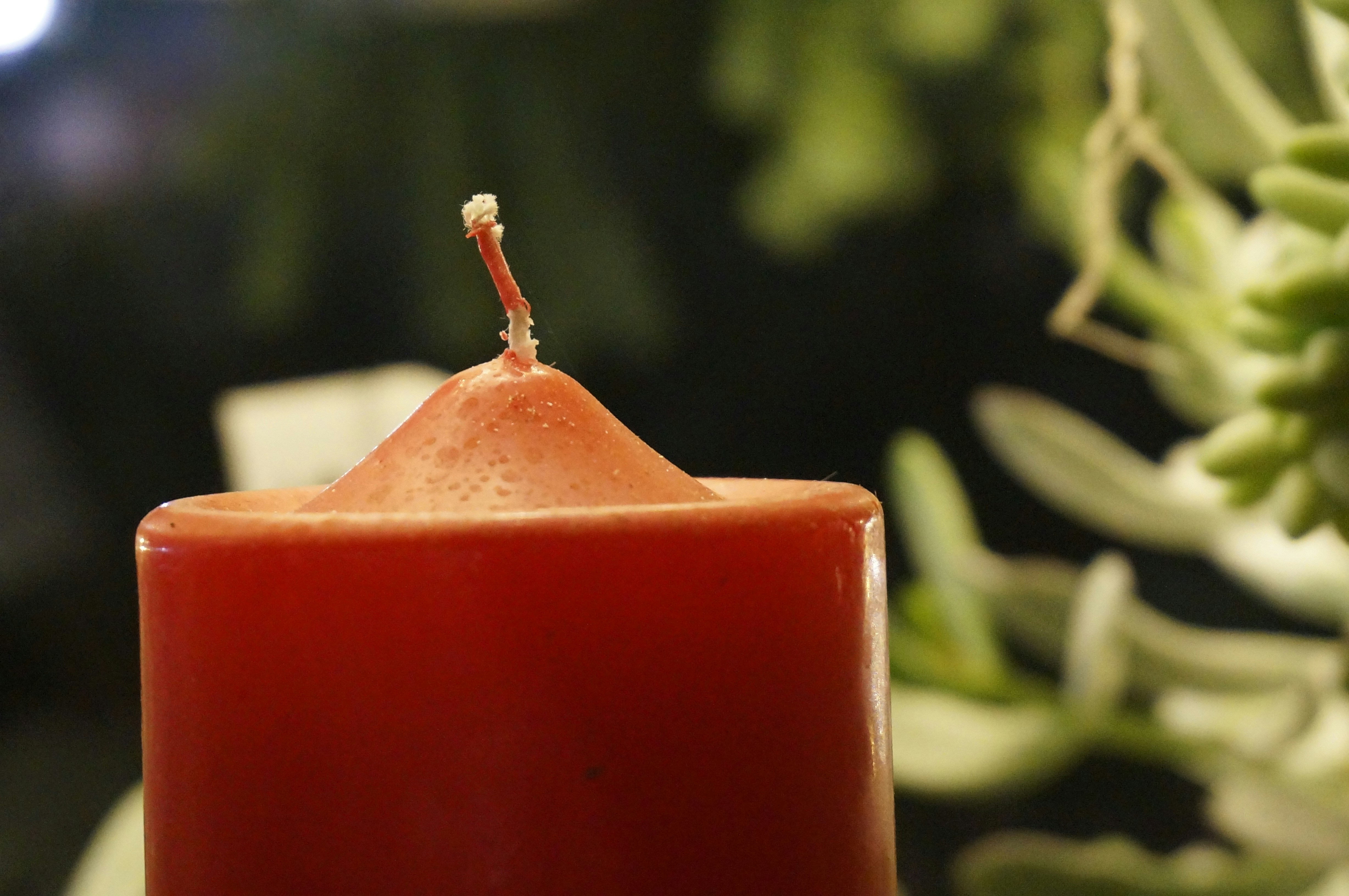 A red candle