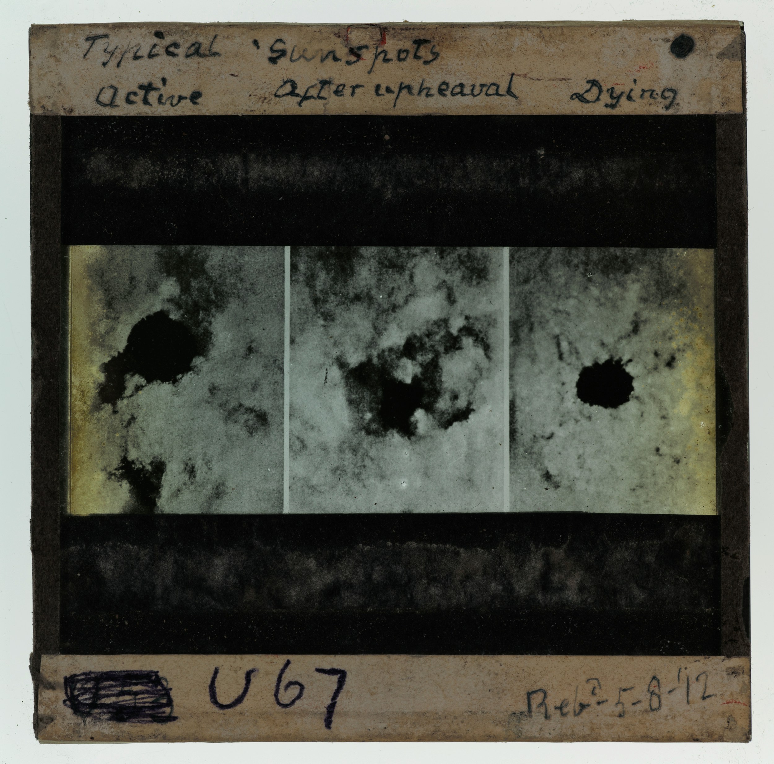 Triptych of Lunar Craters: A Silent Study in Motion-Blur Ghosts