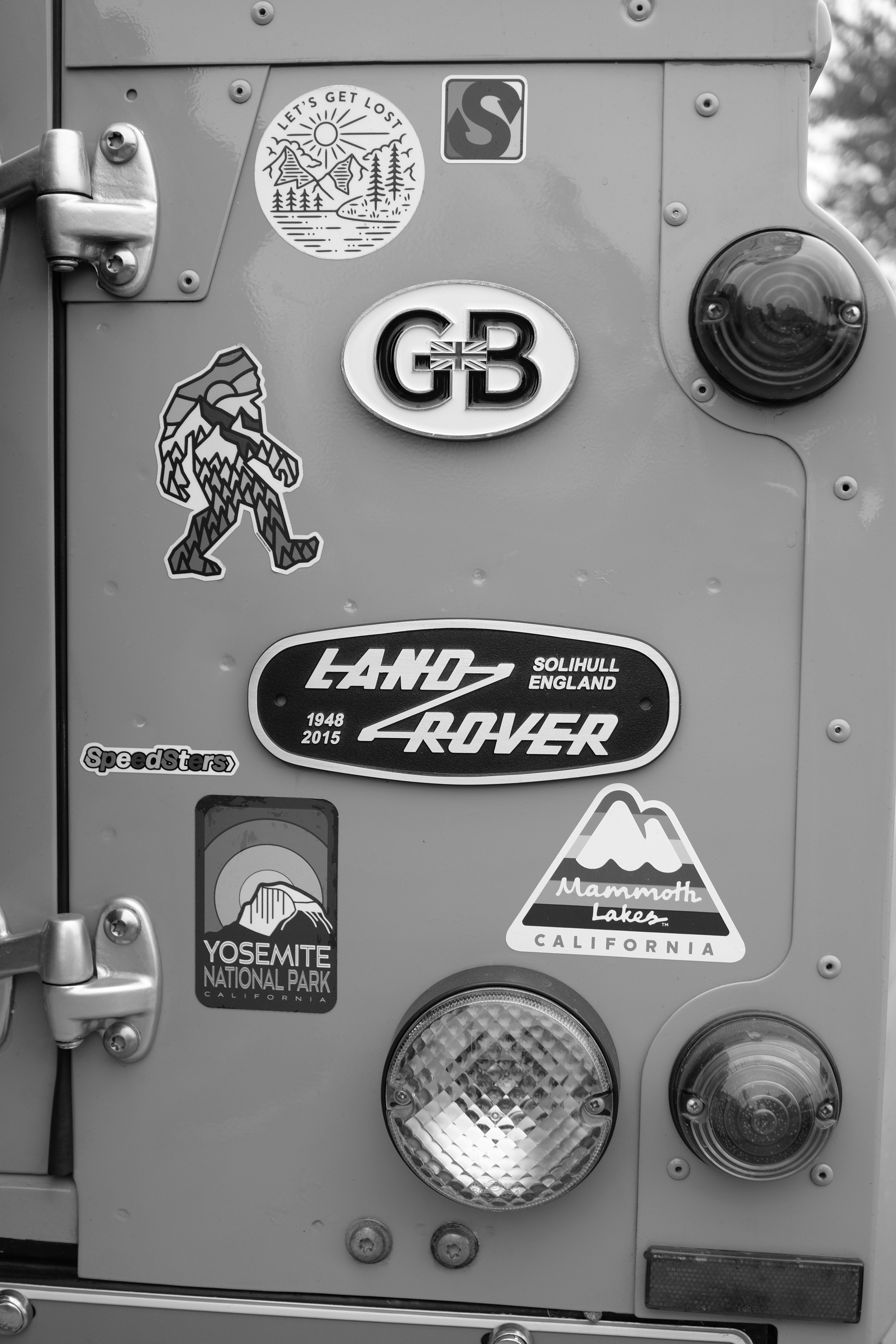 Land rover with various travel stickers photo – Free Hiking Image on ...