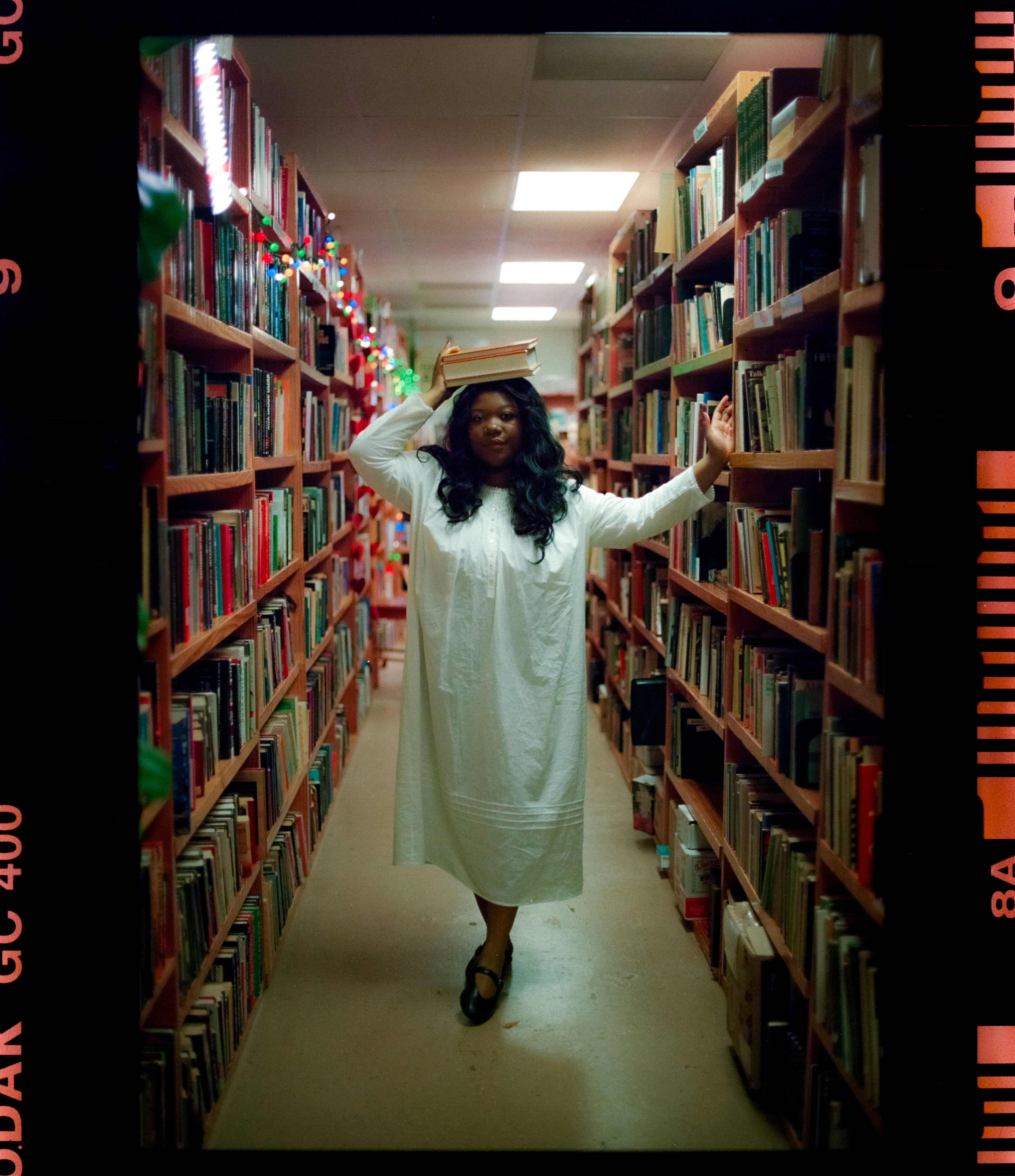 A Quiet Librarian in the Aisle of Echoes