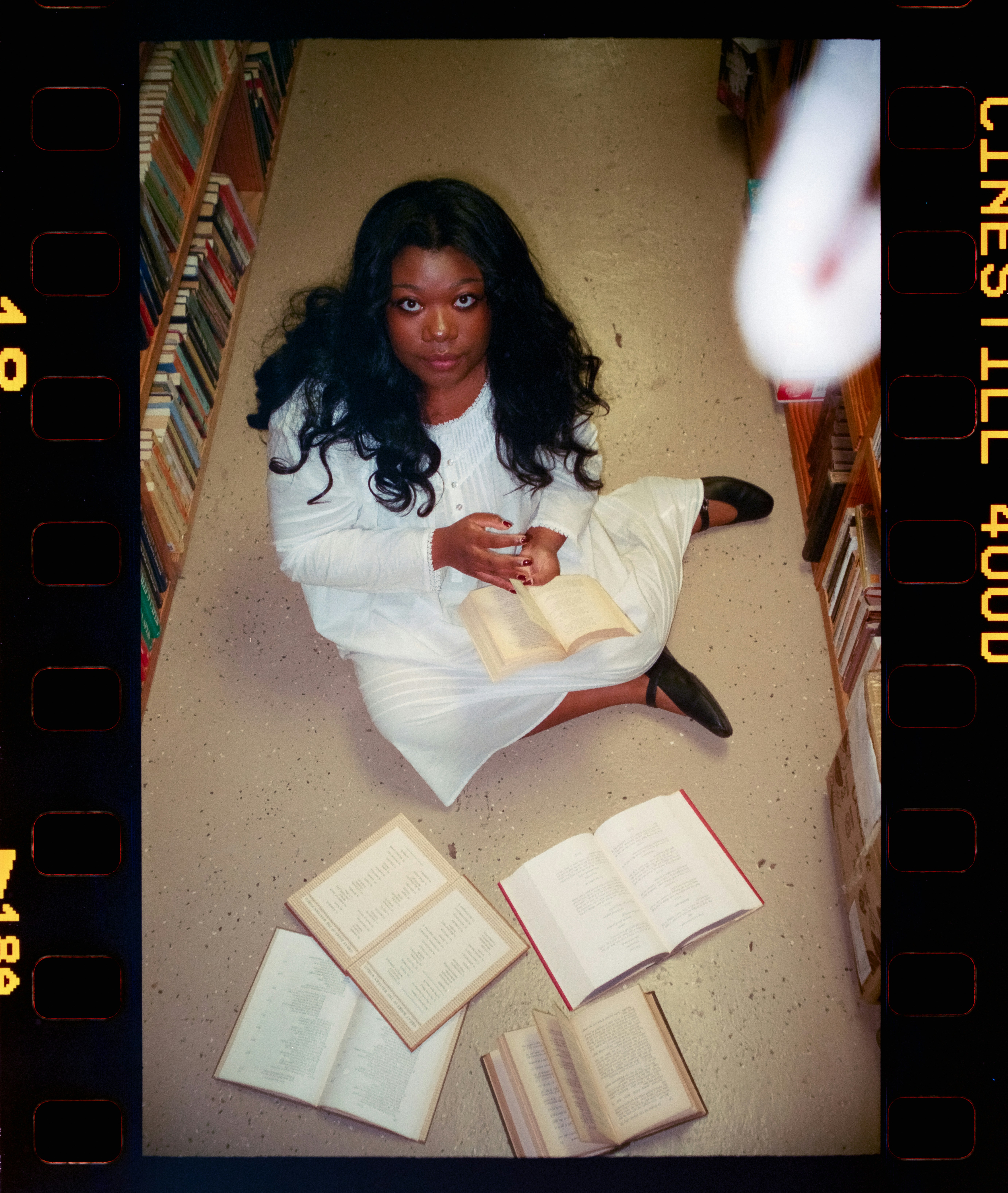 Reader’s Lair: A Portrait in a Quiet Library