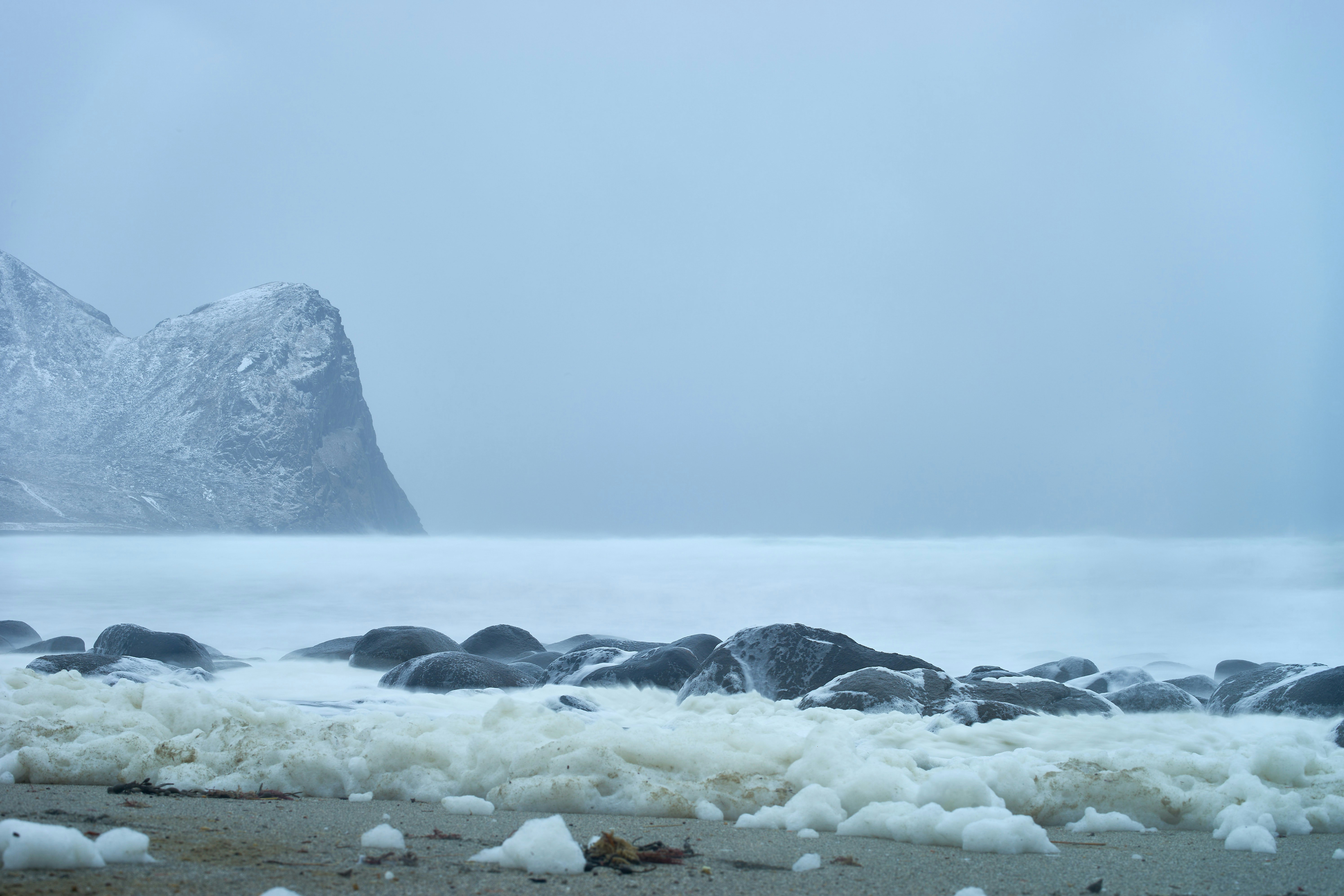 Coastal Ice hush at the Fjord’s Edge
