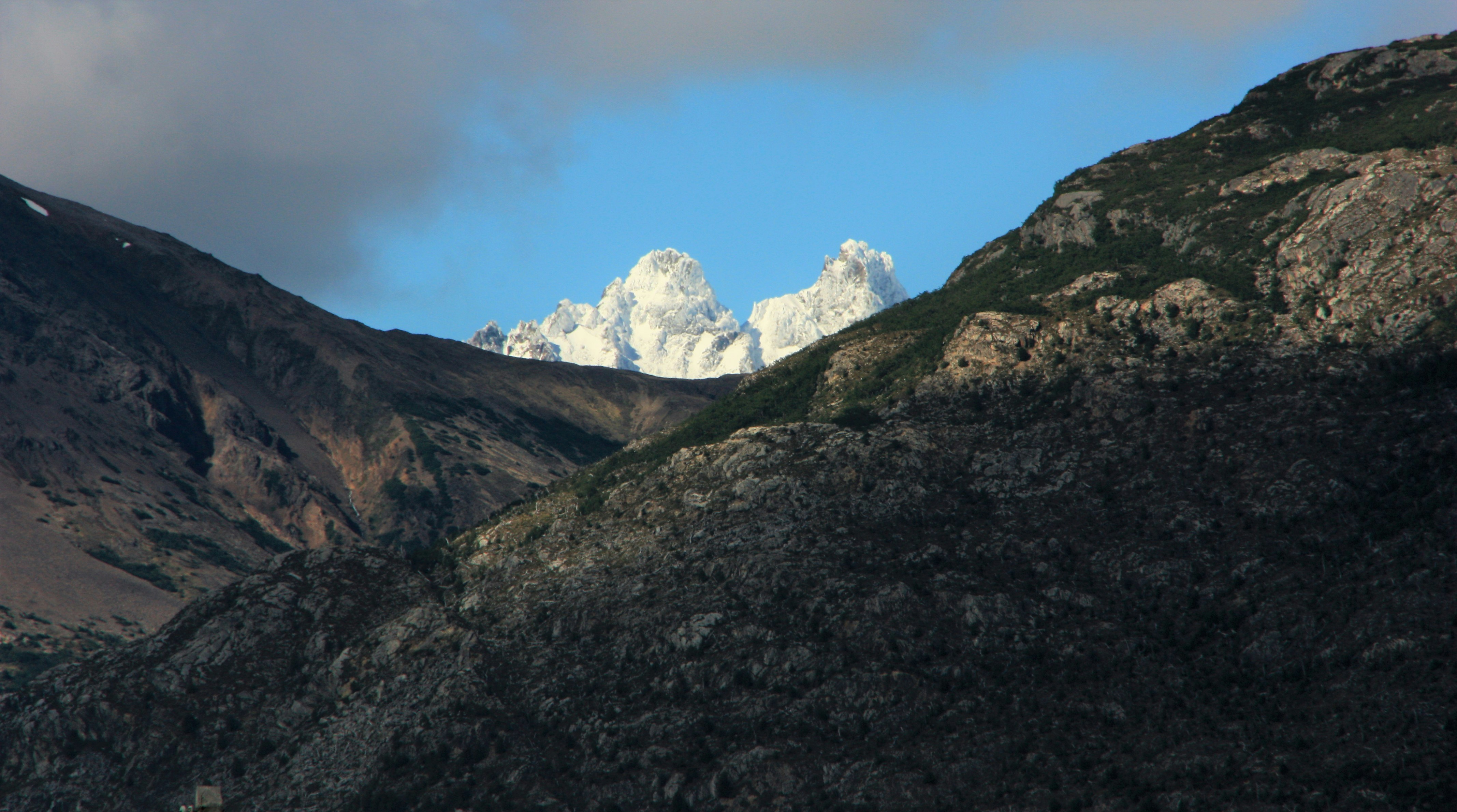 Bright Peaks Above the Shaded Valleys