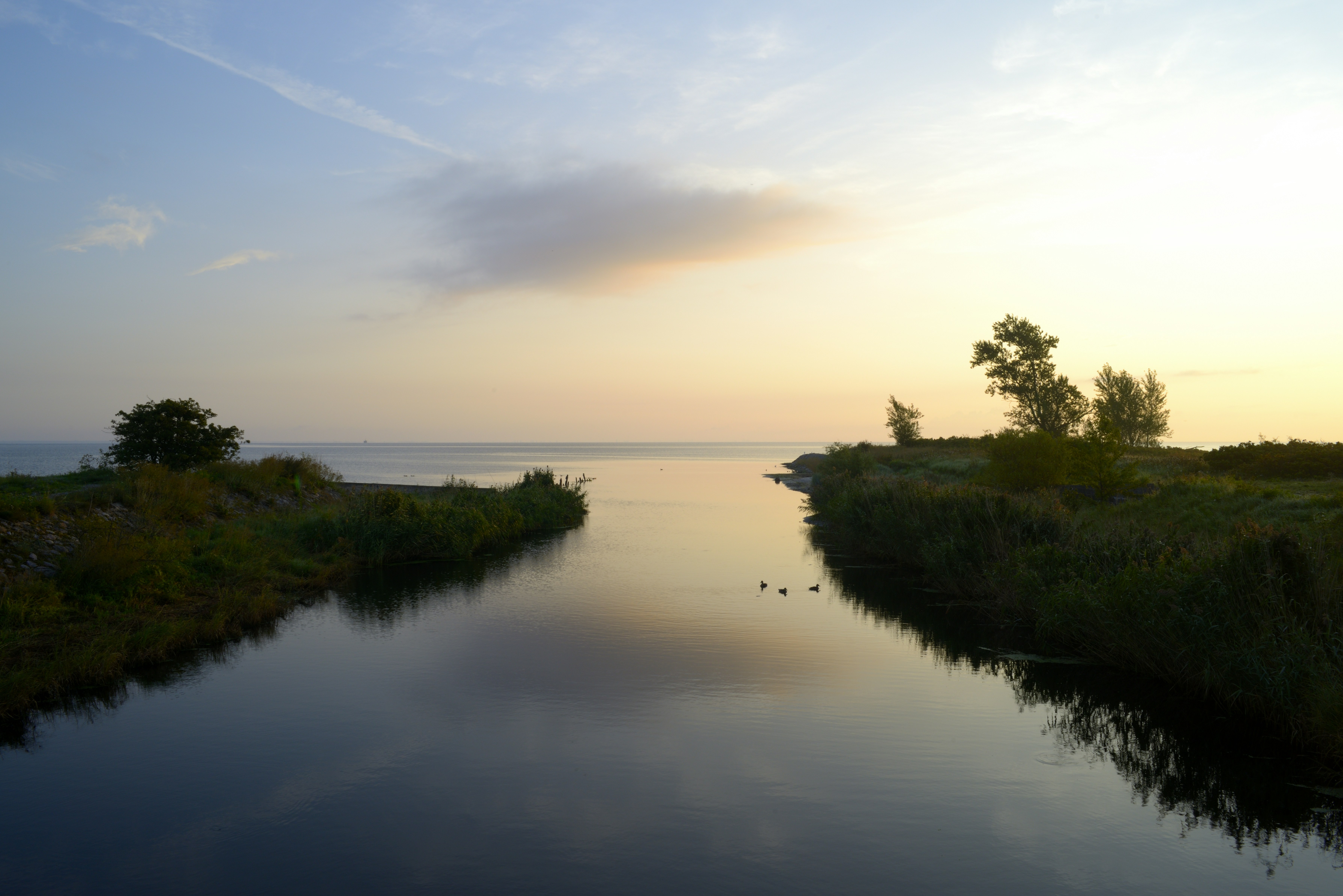 Early morning at Tryggevælde Å, Køge, Denmark