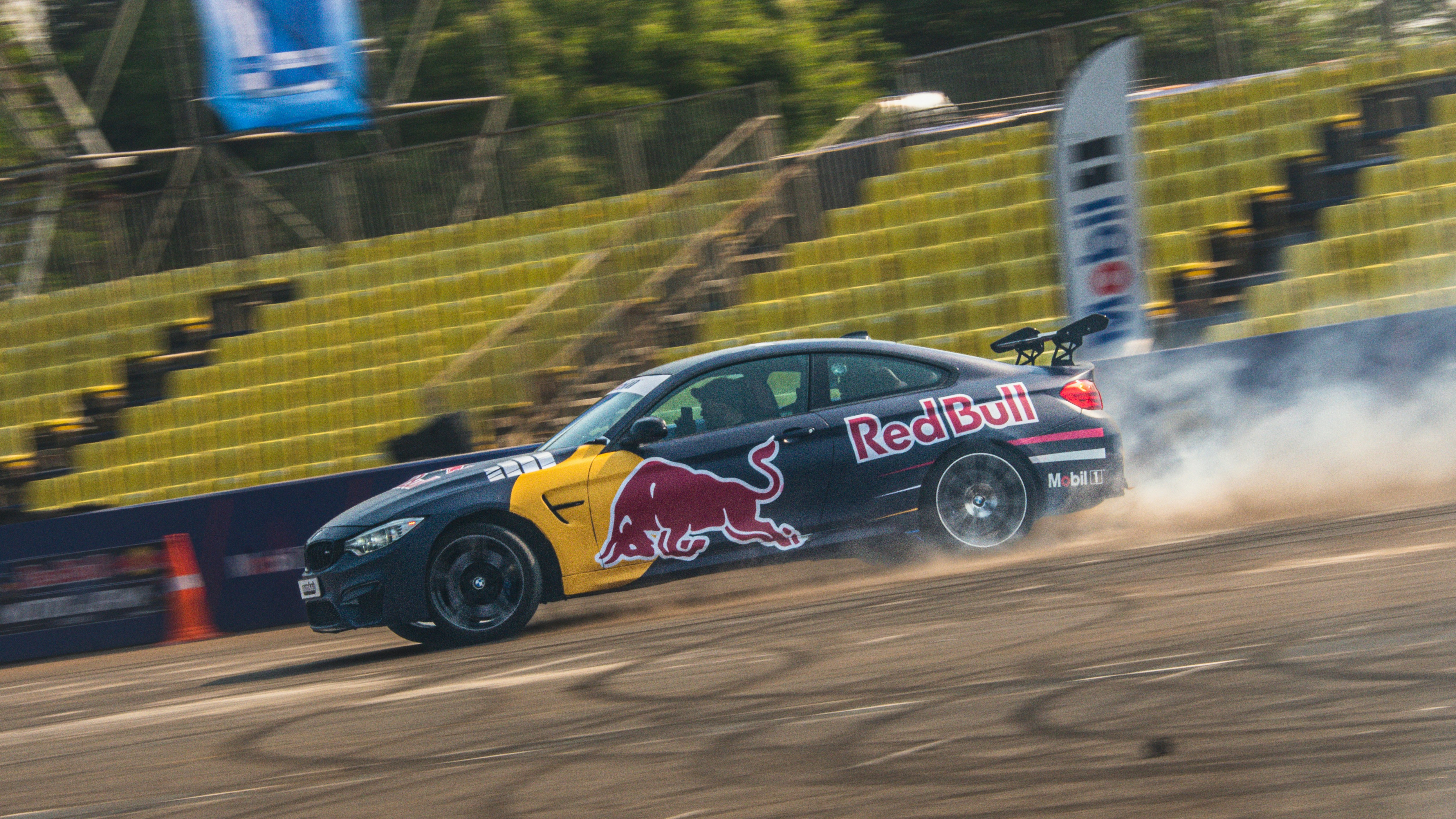 Red Bull Camaro in a Drift Cloud