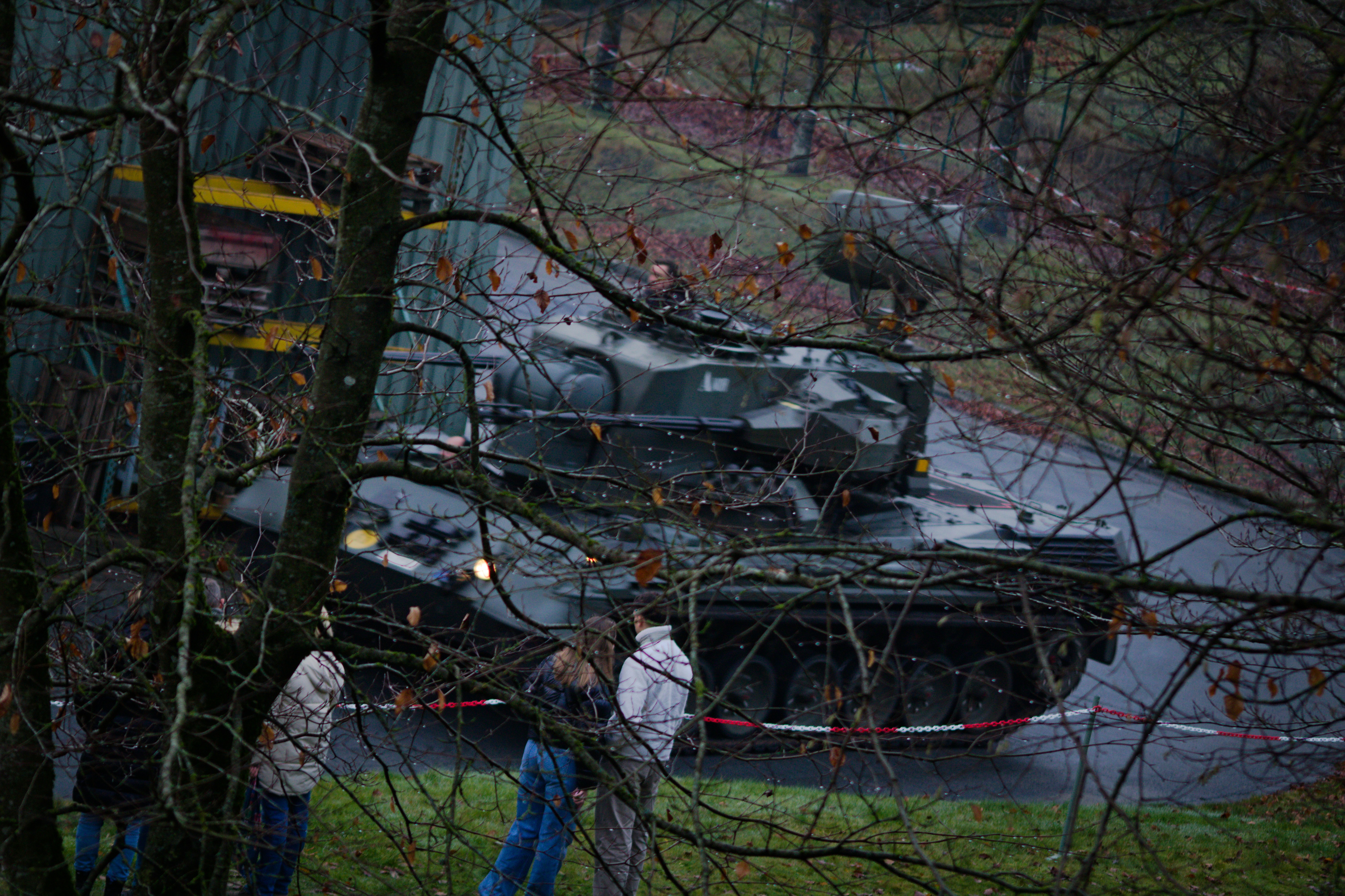 Une démonstration de plusieurs machines de guerre impressionnantes au Bastogne Barracks et du matériel militaire en ce mois de Décembre 2026