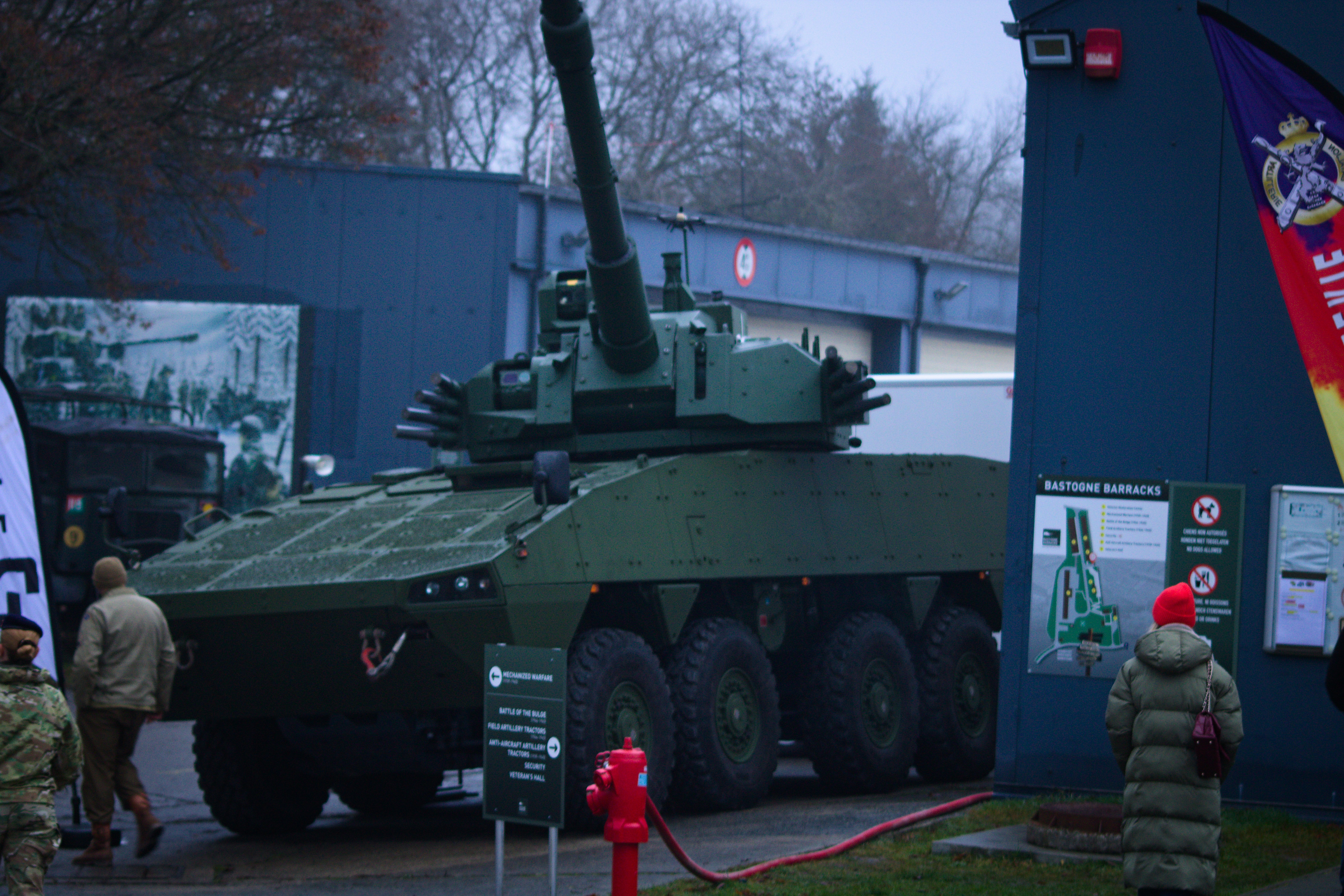 Armored Goliath at the Exhibition Gate