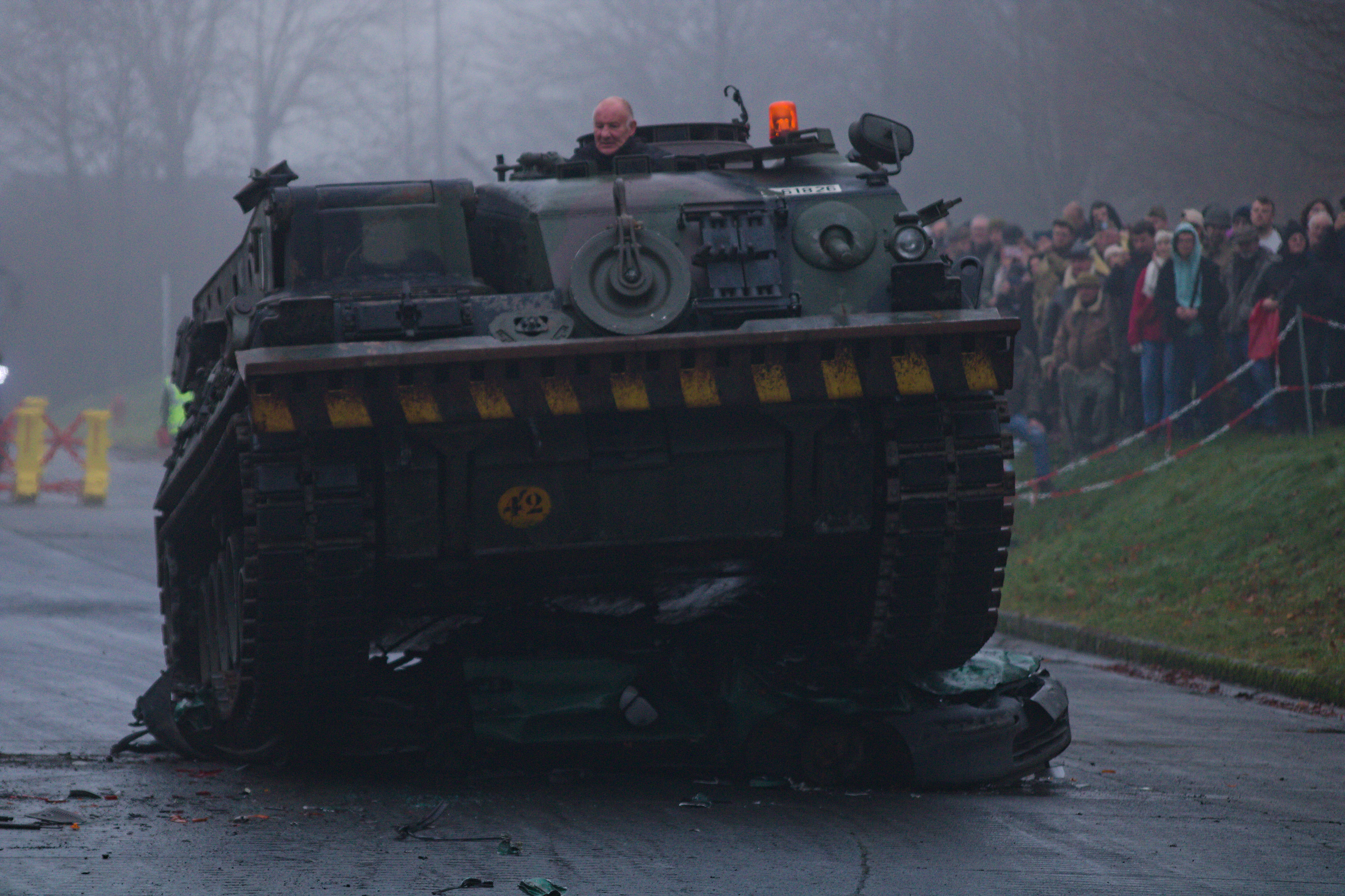 Une démonstration de plusieurs machines de guerre impressionnantes au Bastogne Barracks et du matériel militaire en ce mois de Décembre 2026