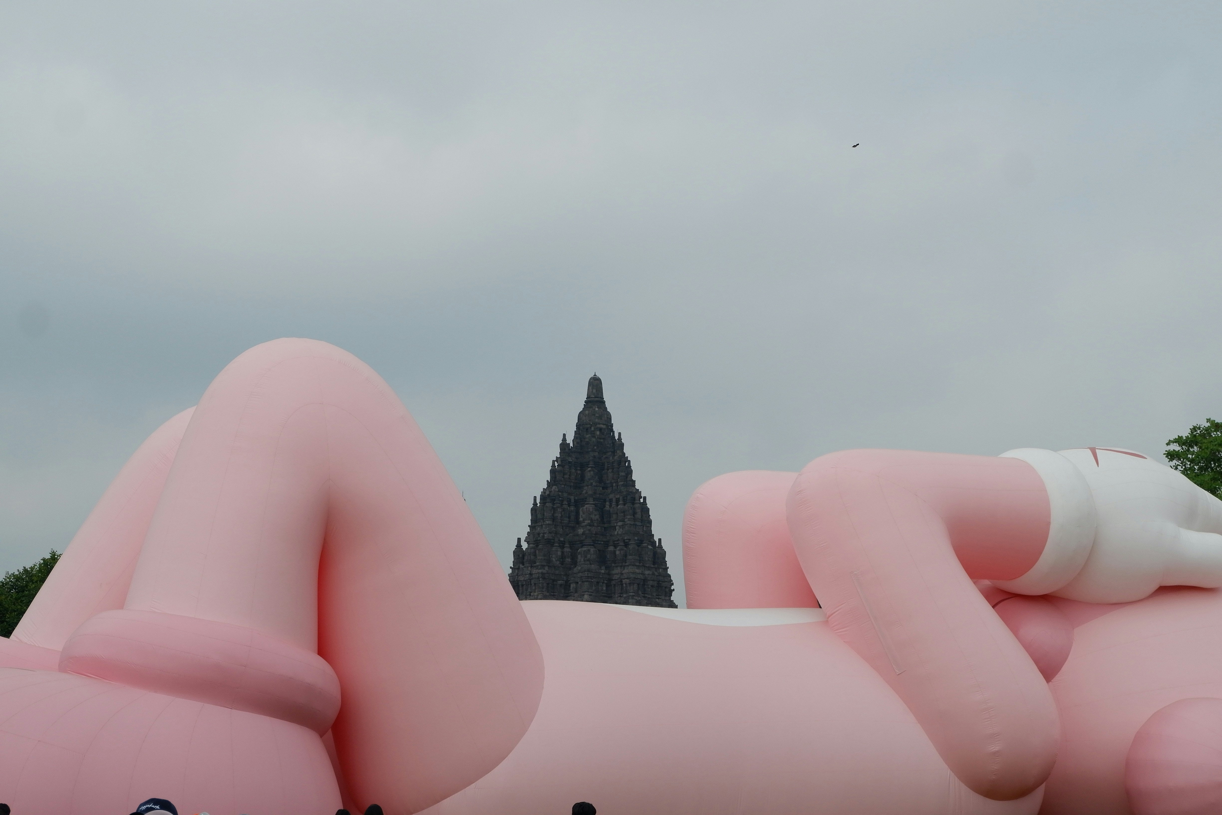 KAWS Indonesia Holiday in Prambanan Temple
