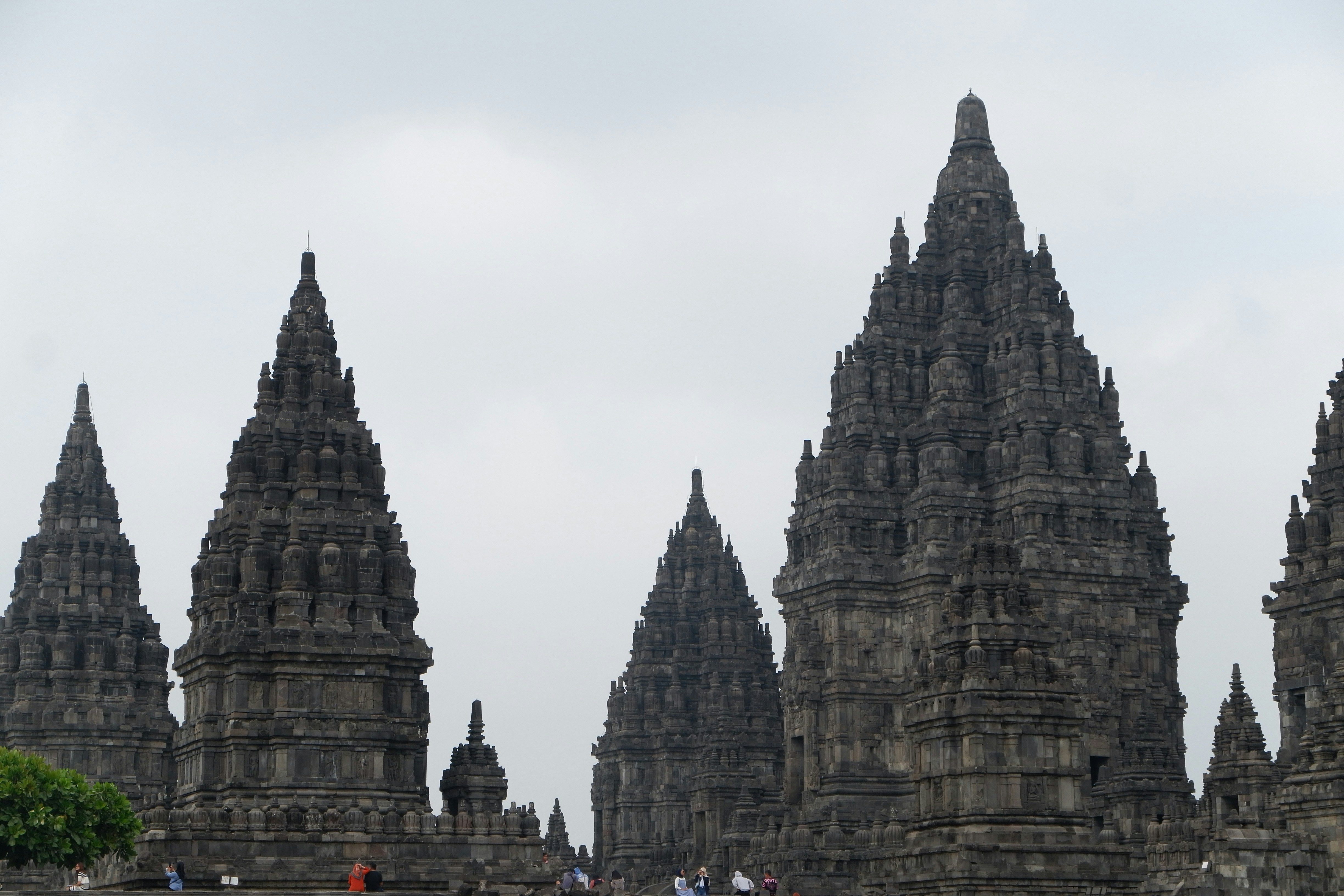Beautiful view of Prambanan Temple