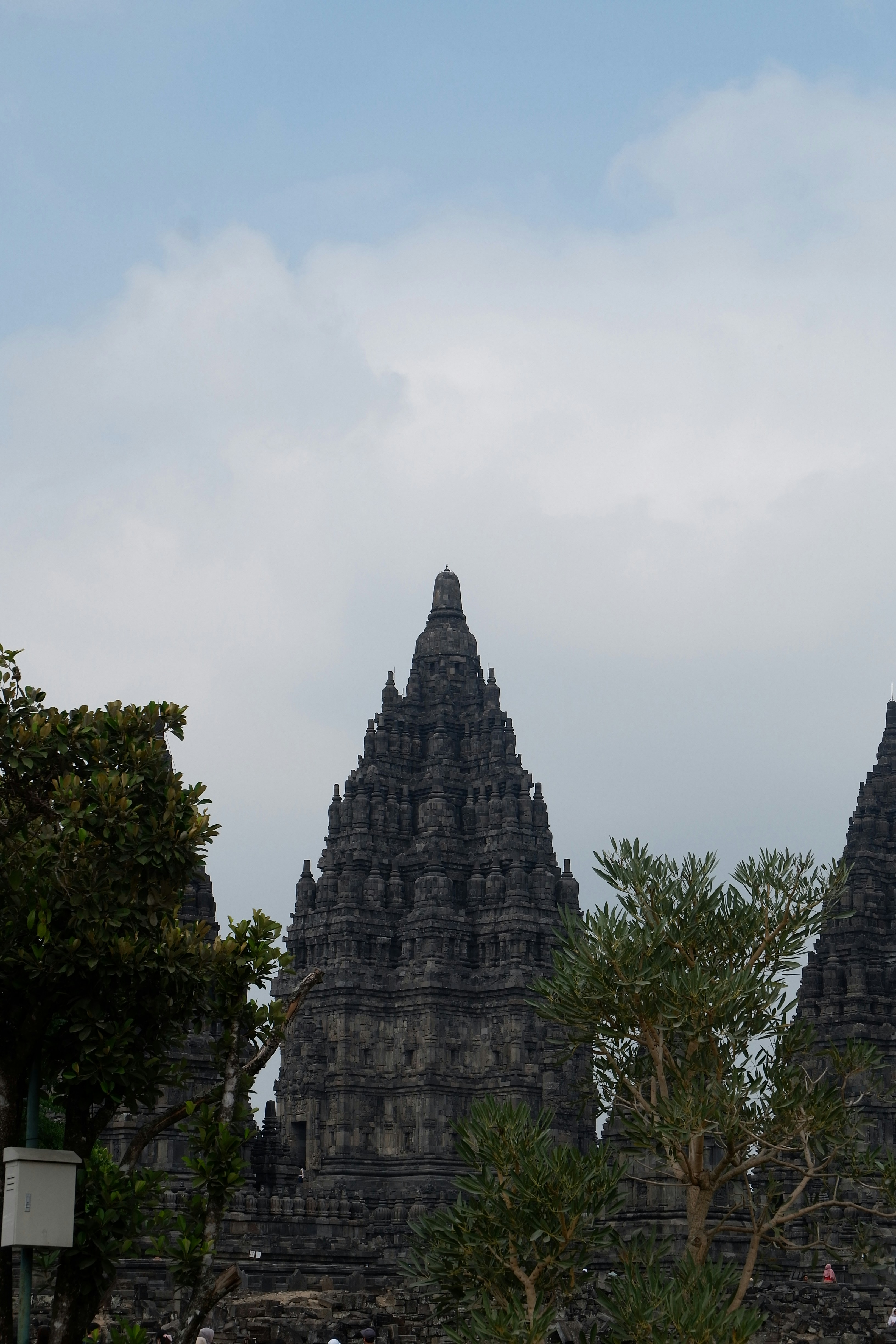 Beautiful view of Prambanan Temple
