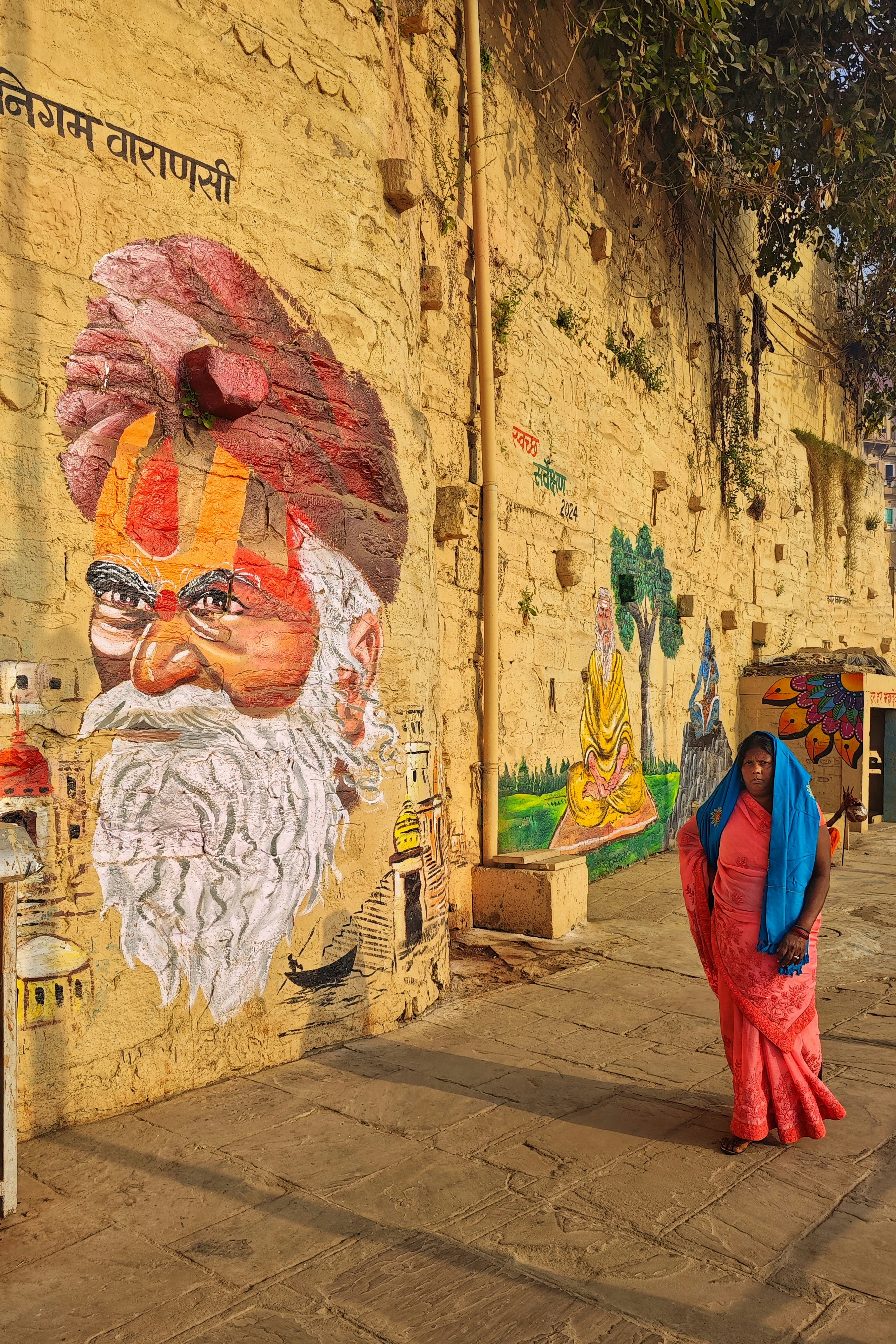Colorful Wall Murals and a Pathwalker