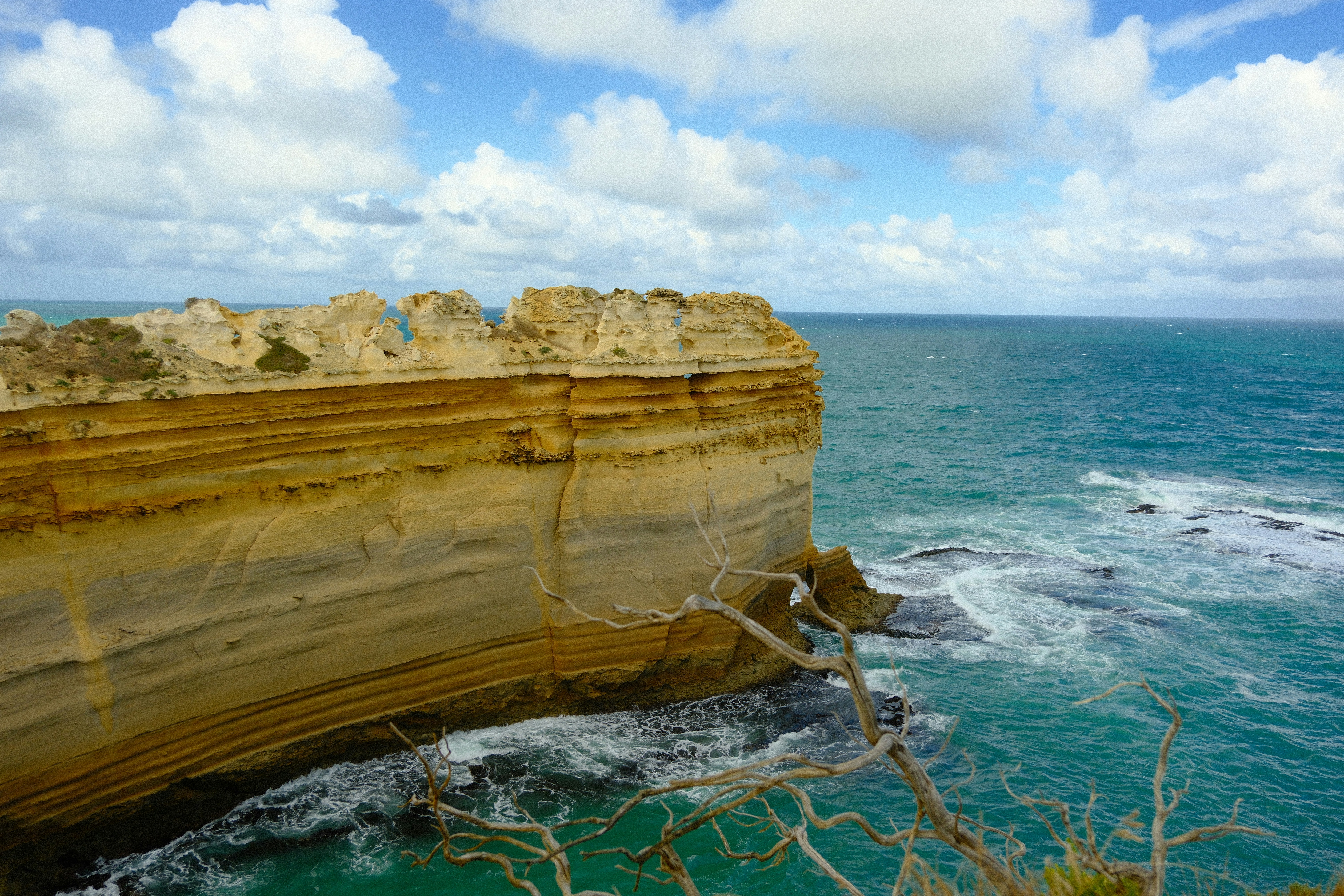 Azure Cliff Corridor: Weathered Strata meet the Atlantic
