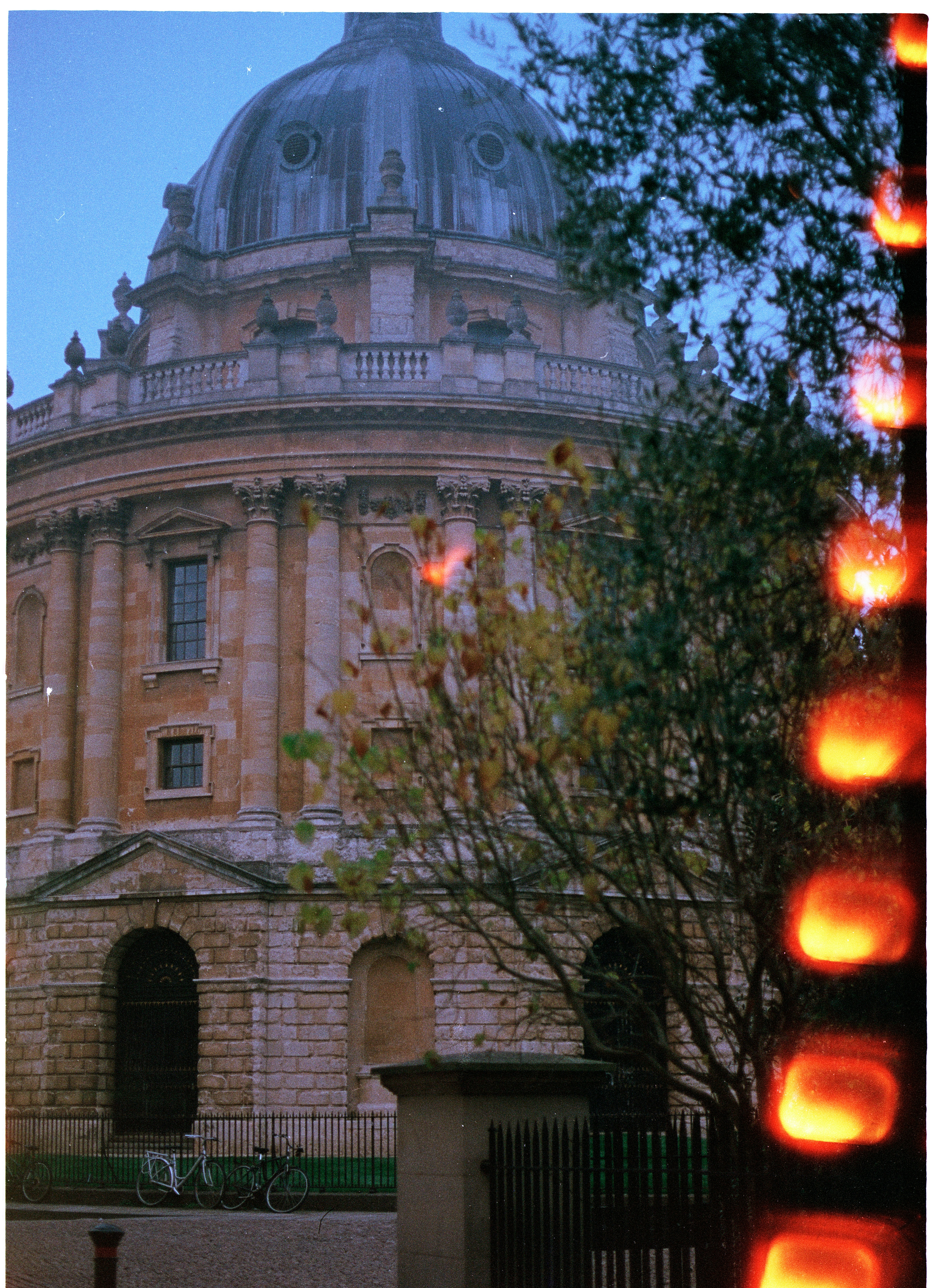 Dome of Time: A Baroque Facade Framed by Evening Light