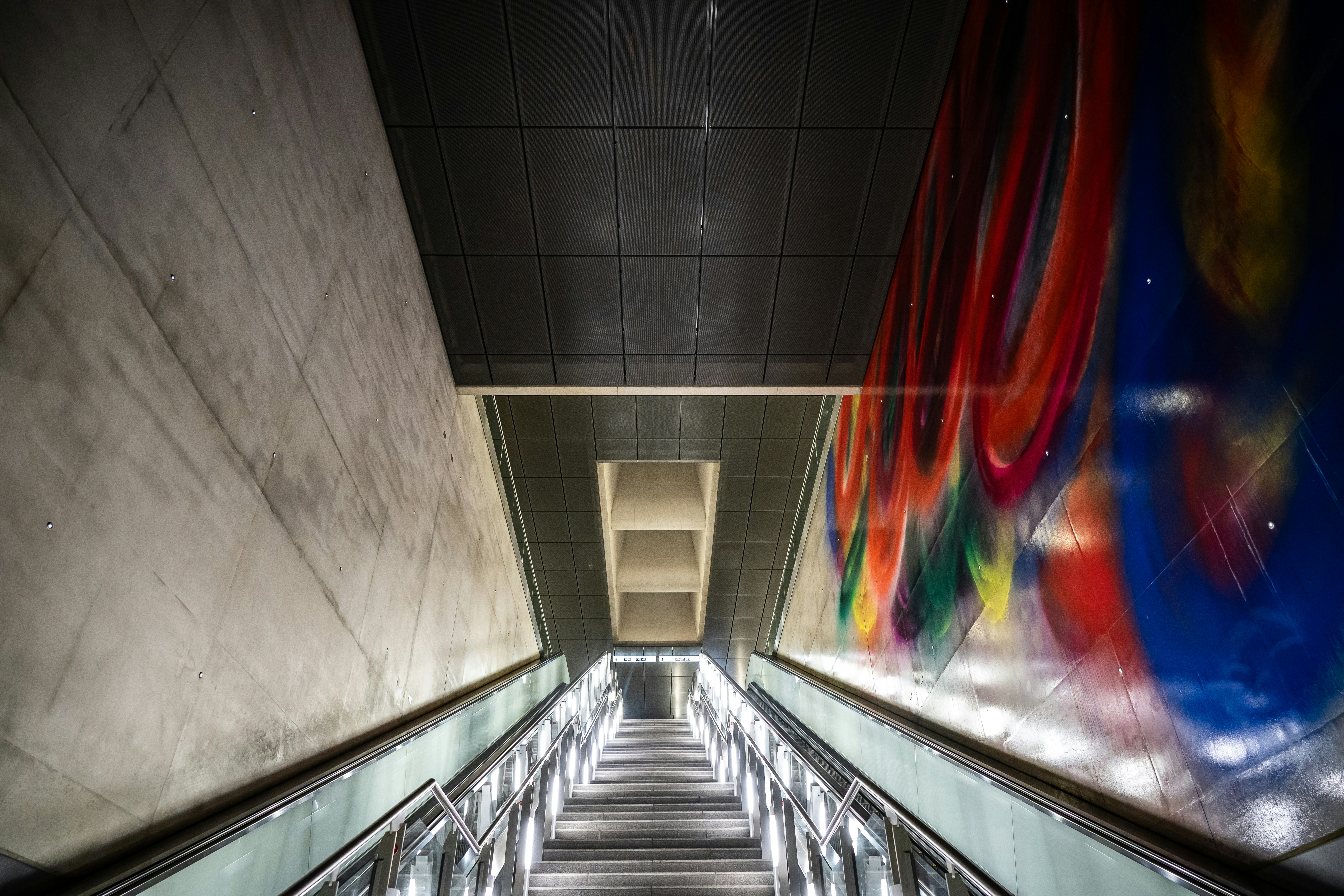 Descending into the Neon Corridor