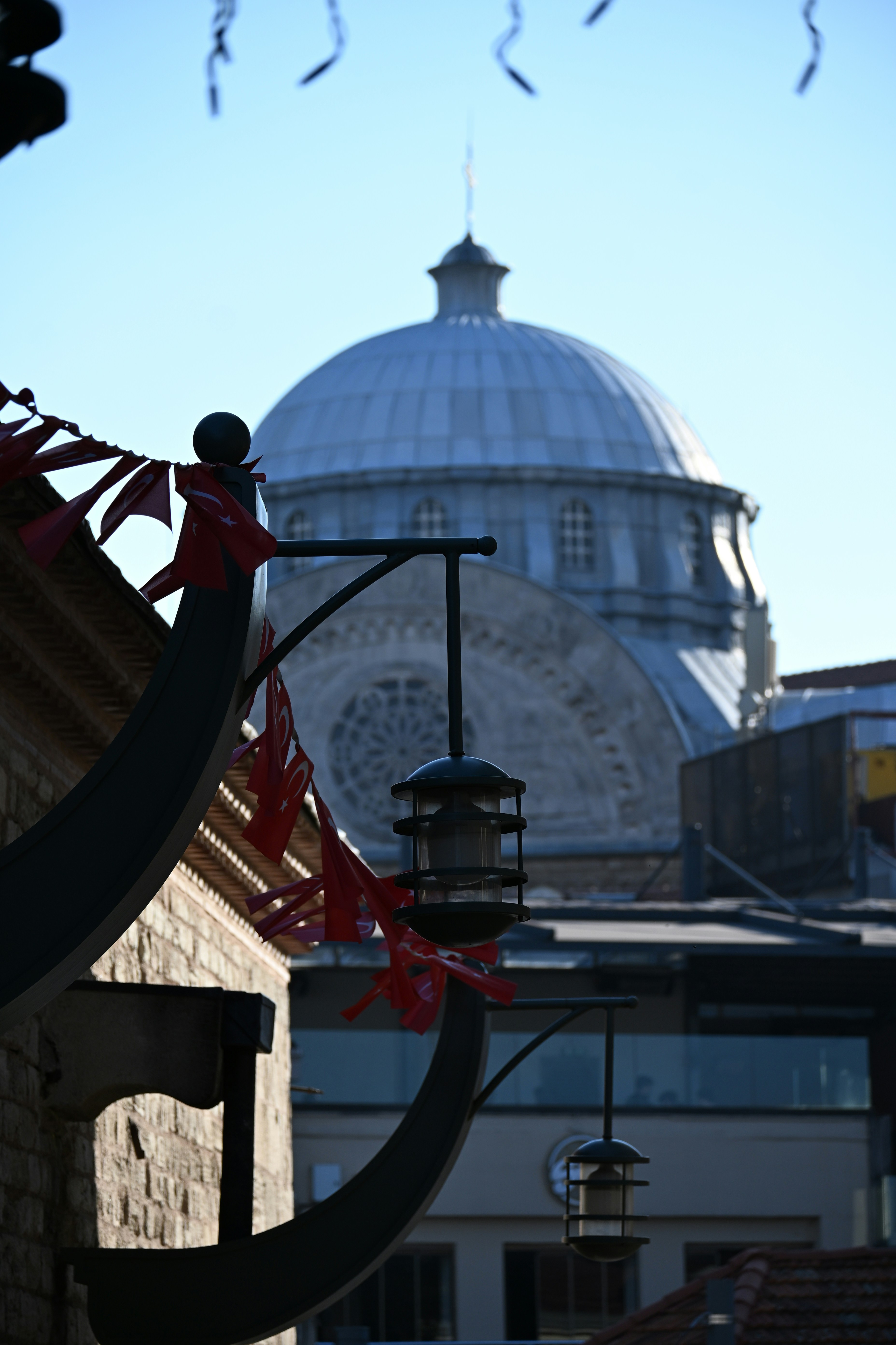 Dome and Lanterns: A Quiet Corner of Urban Heritage