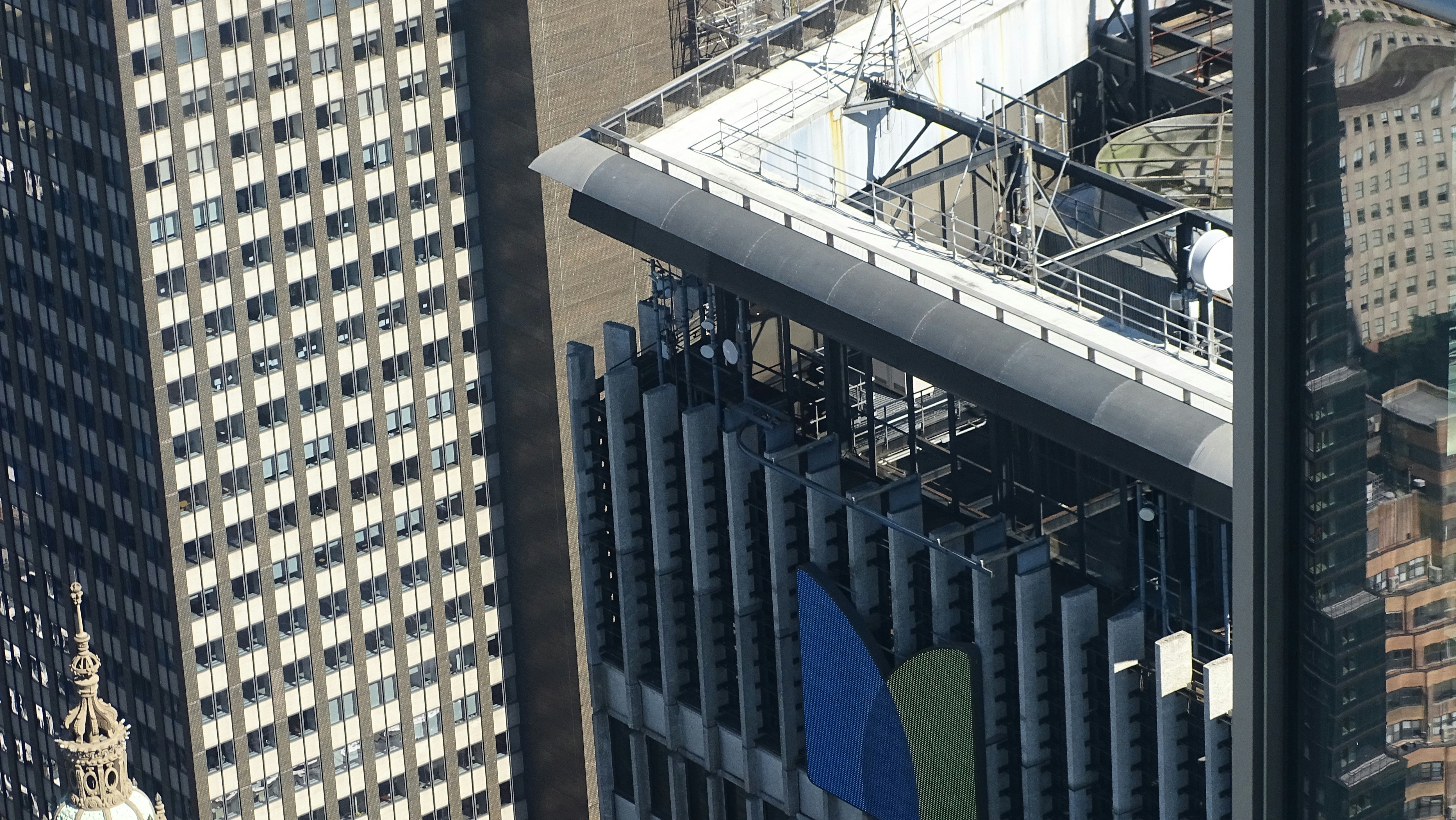 Skyline Crane Ballet over Glass and Steel