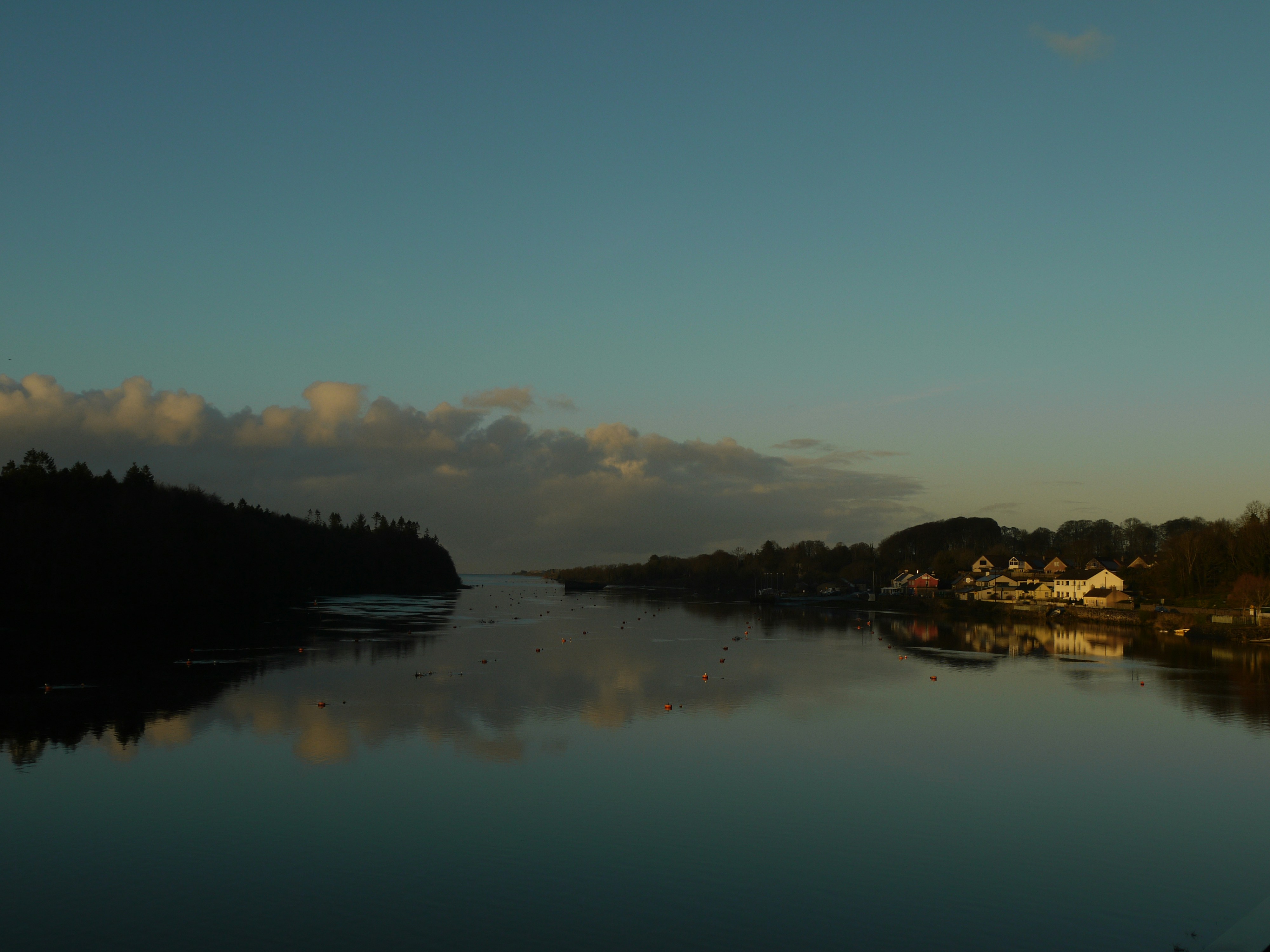 Dusk over Quiet Channel