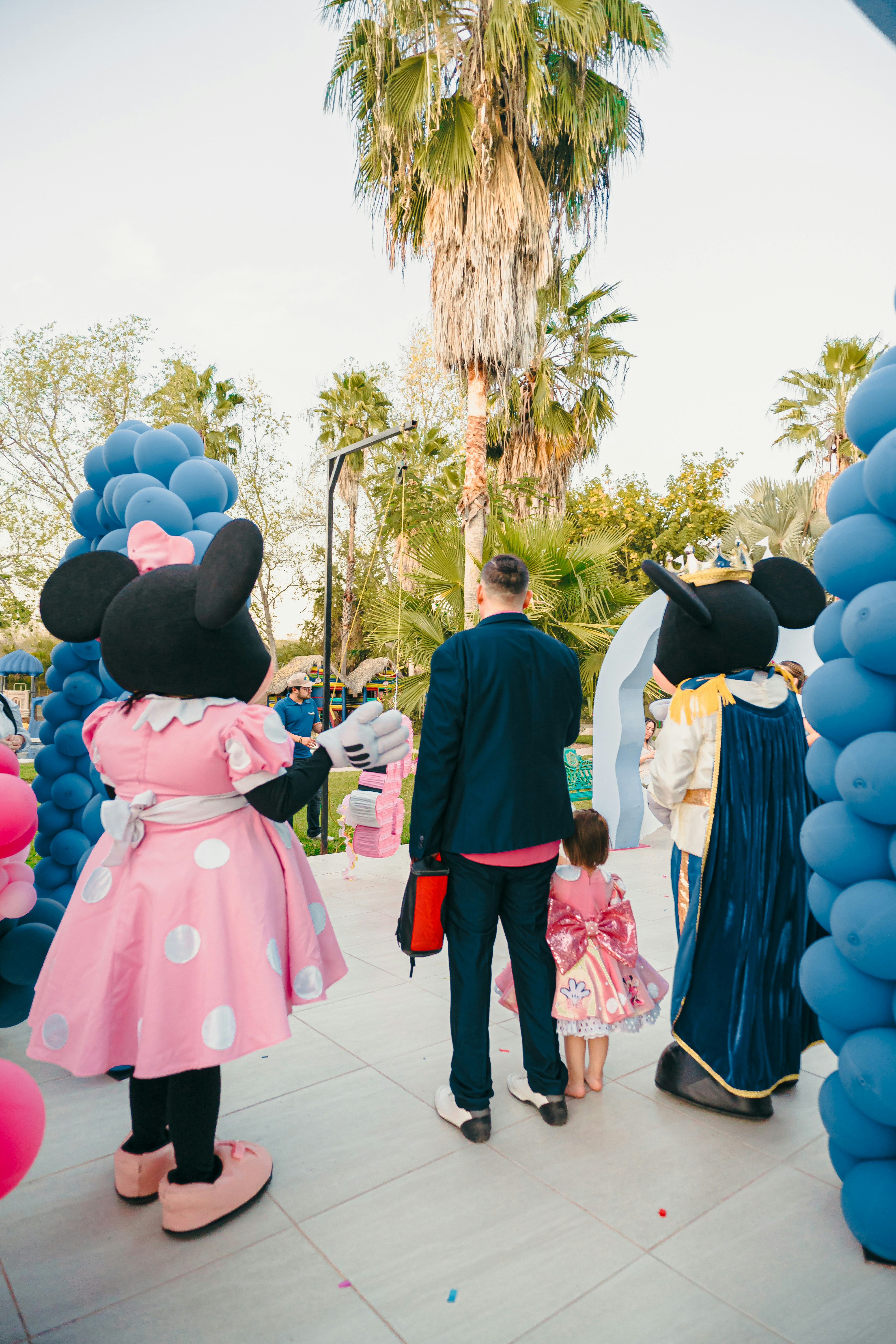 Mickey and Friends Meet at a Balloon Garden