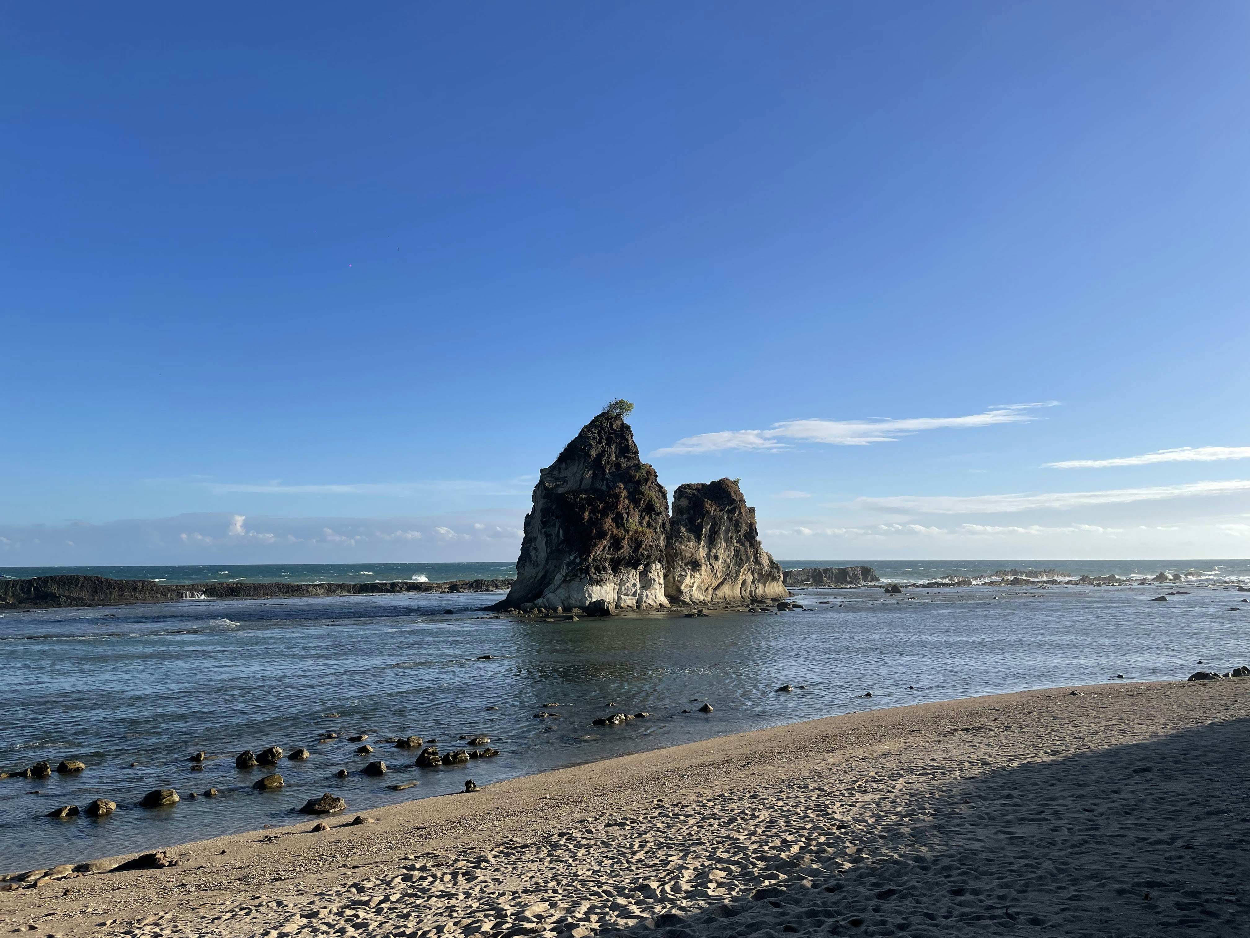 Sea Stack Sentinel at Low Tide