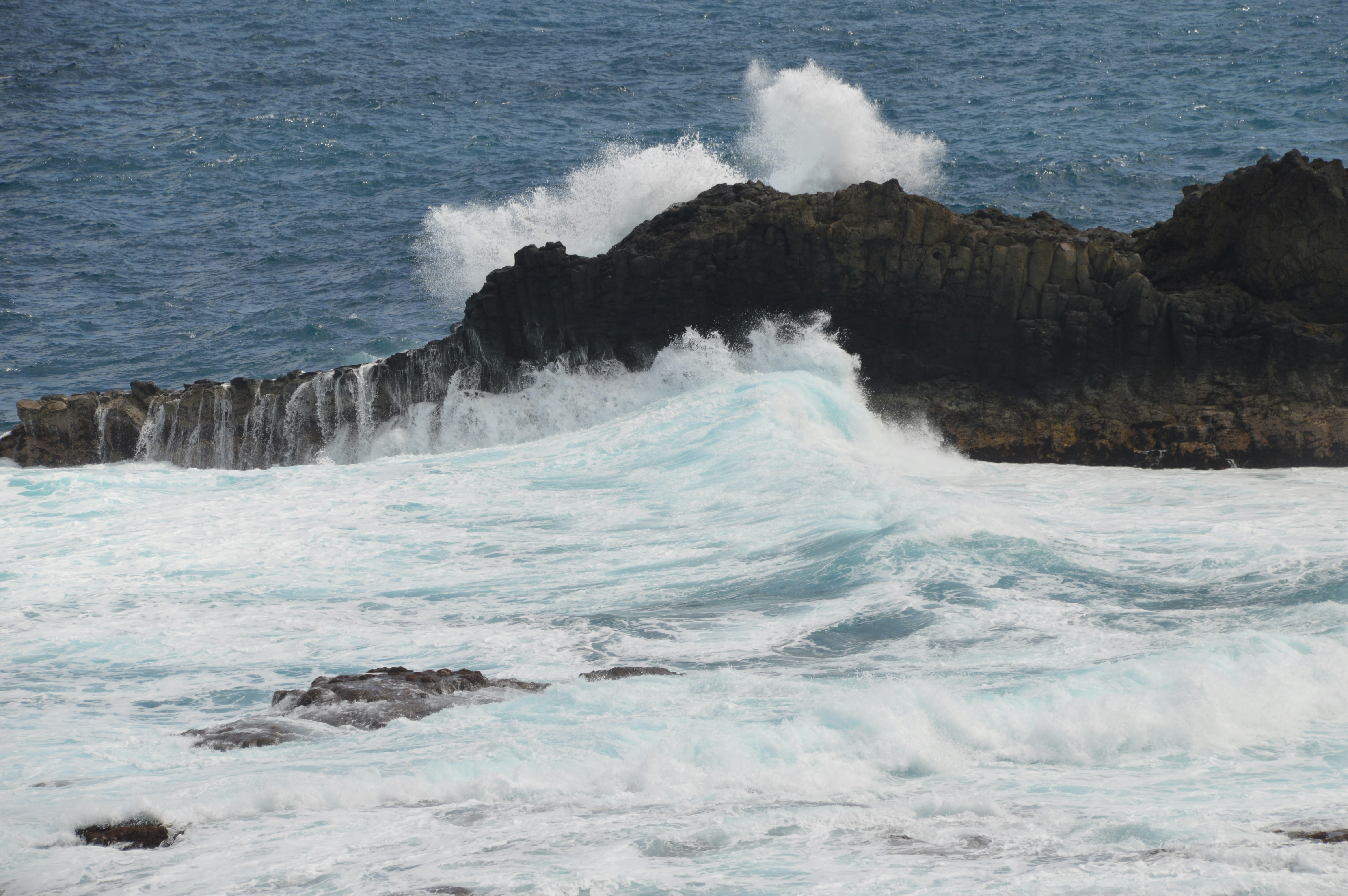 Rugged Breakers over Coastal Ridges