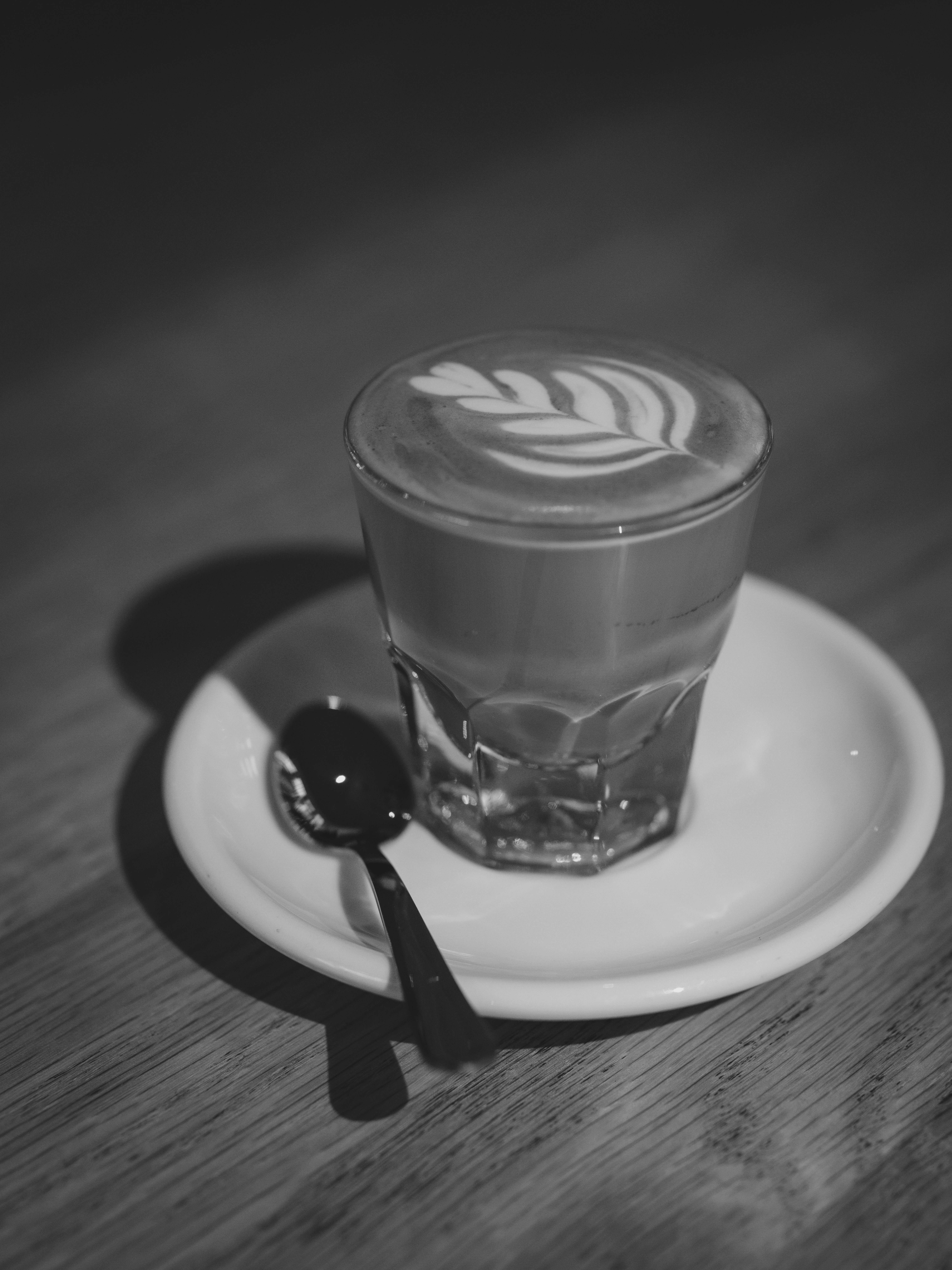 Latte Lore: A Quiet Espresso Moment with Latte Art