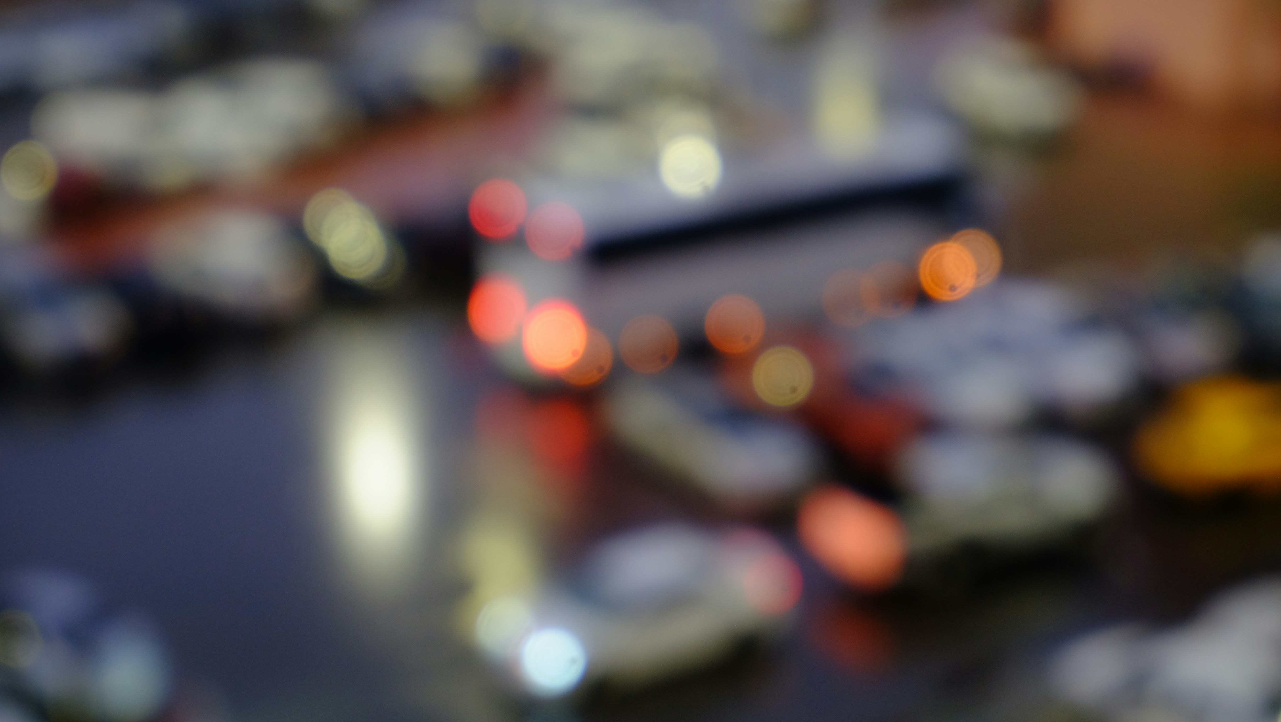 Blurred Marina Lights: A Quiet Night at the Docks