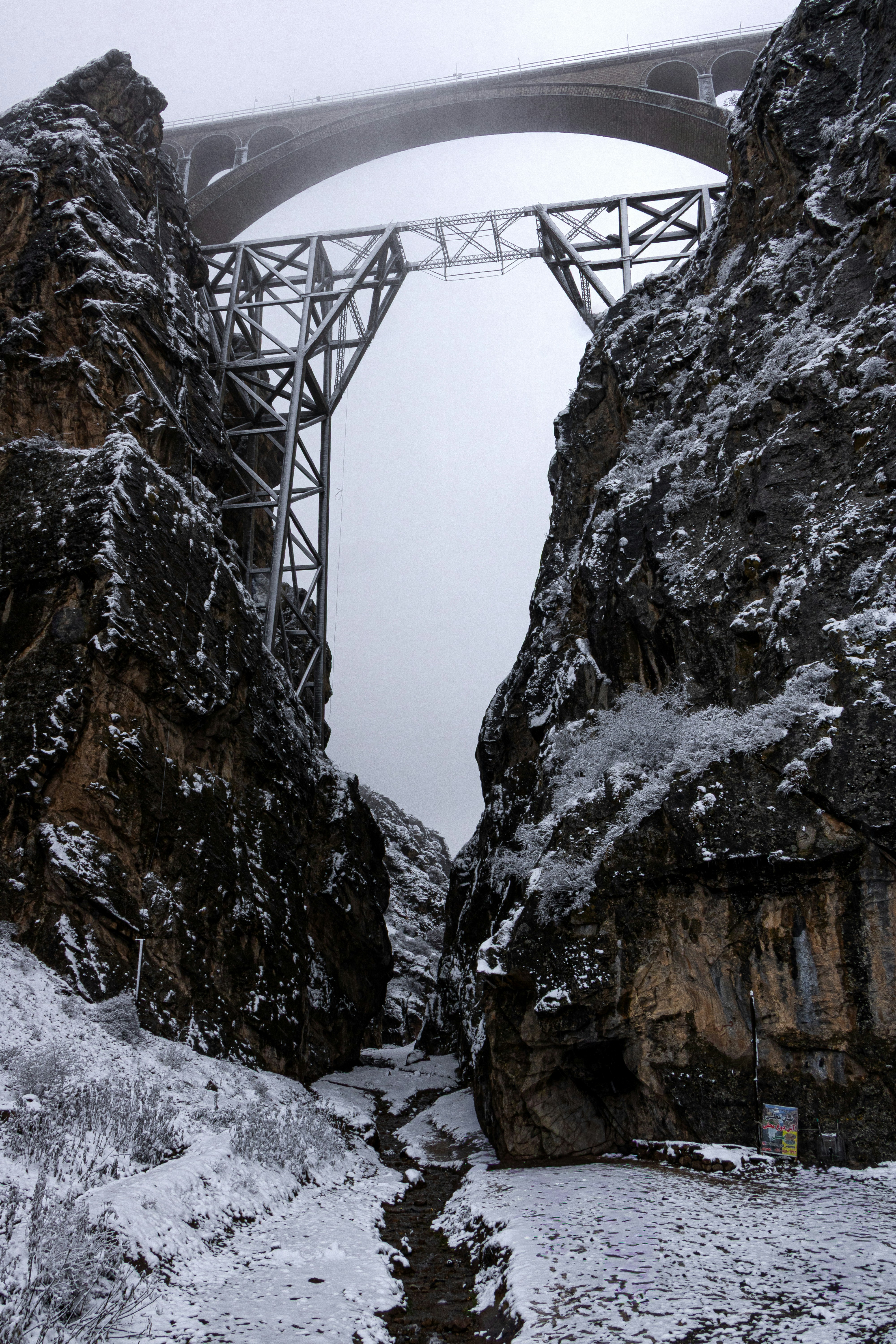 Cathedral of Rock and Snow: A Gloomy Cliffbound Crossing