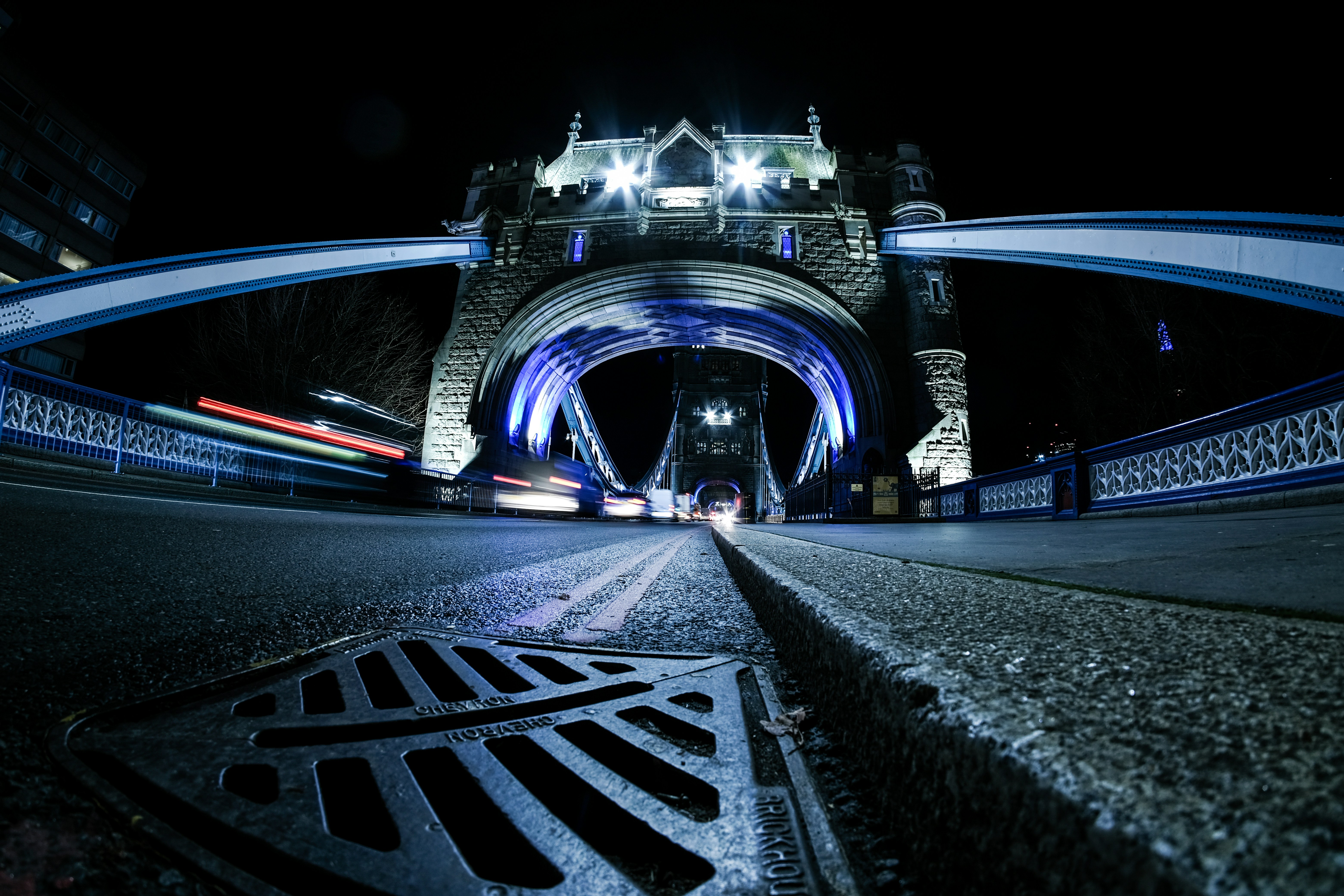 Arc of Light: Night Walk Across the Bridge