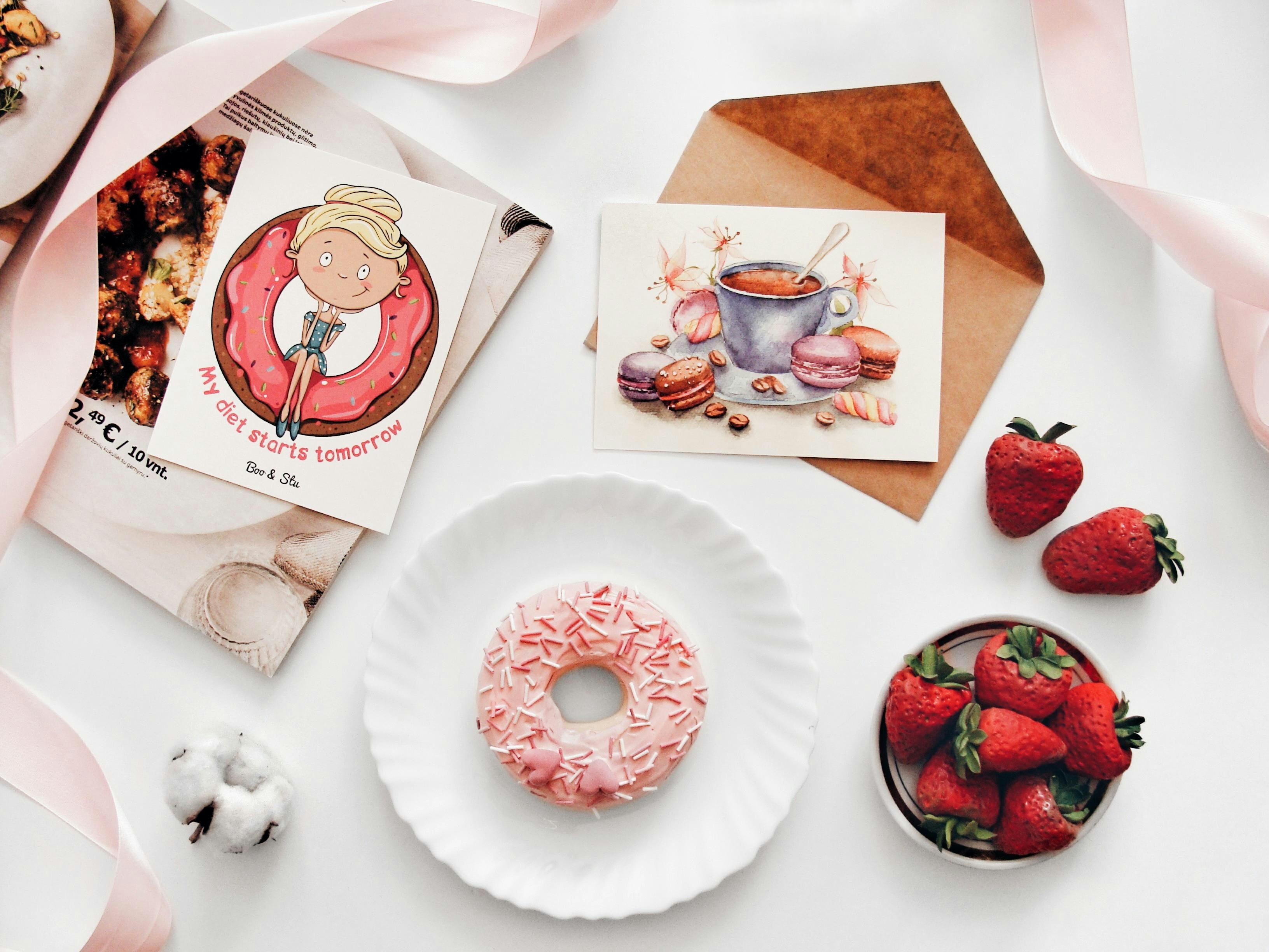 Sweet Moments on a Soft Studio Surface
