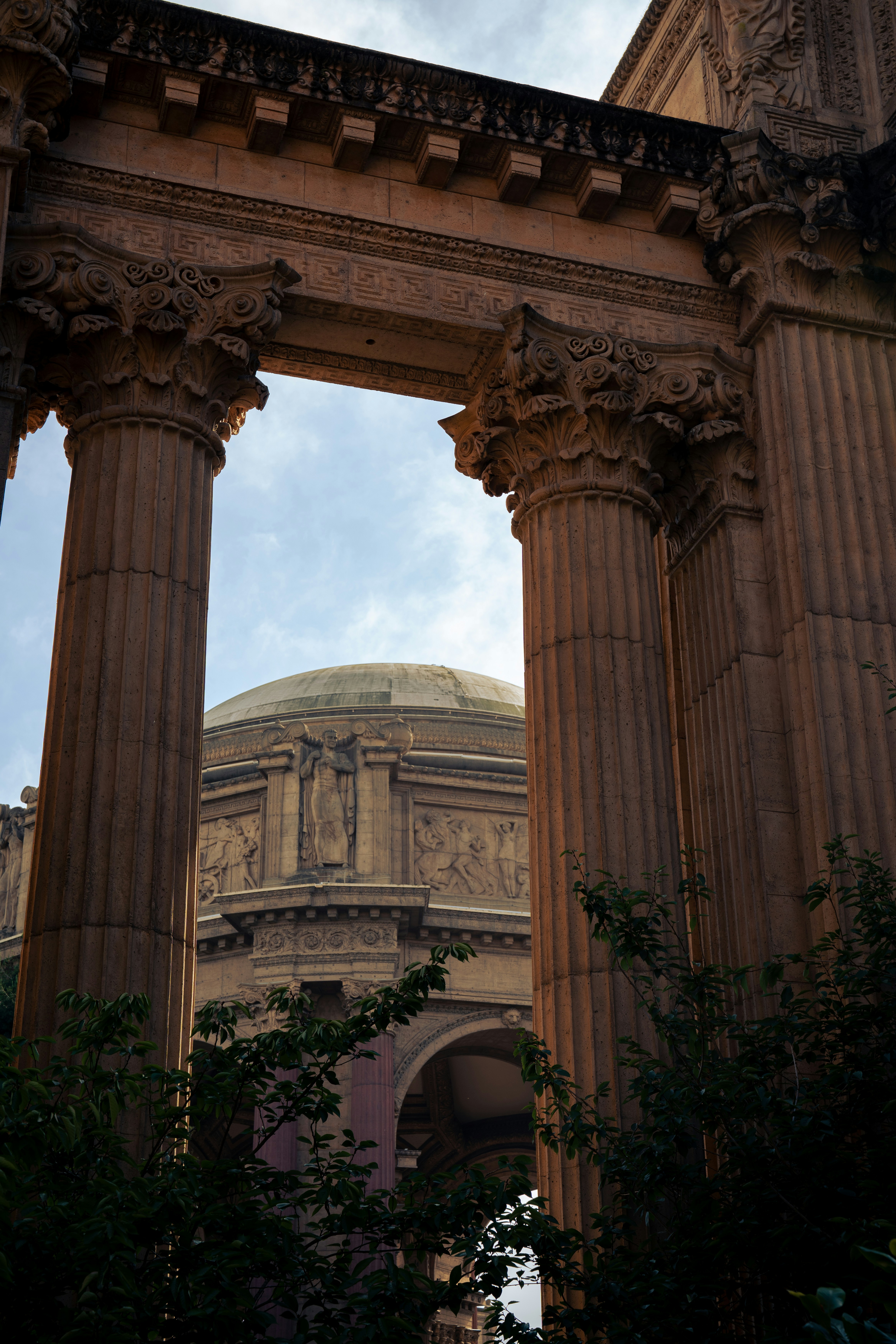 Ornate classical architecture with columns and dome. photo – Free ...