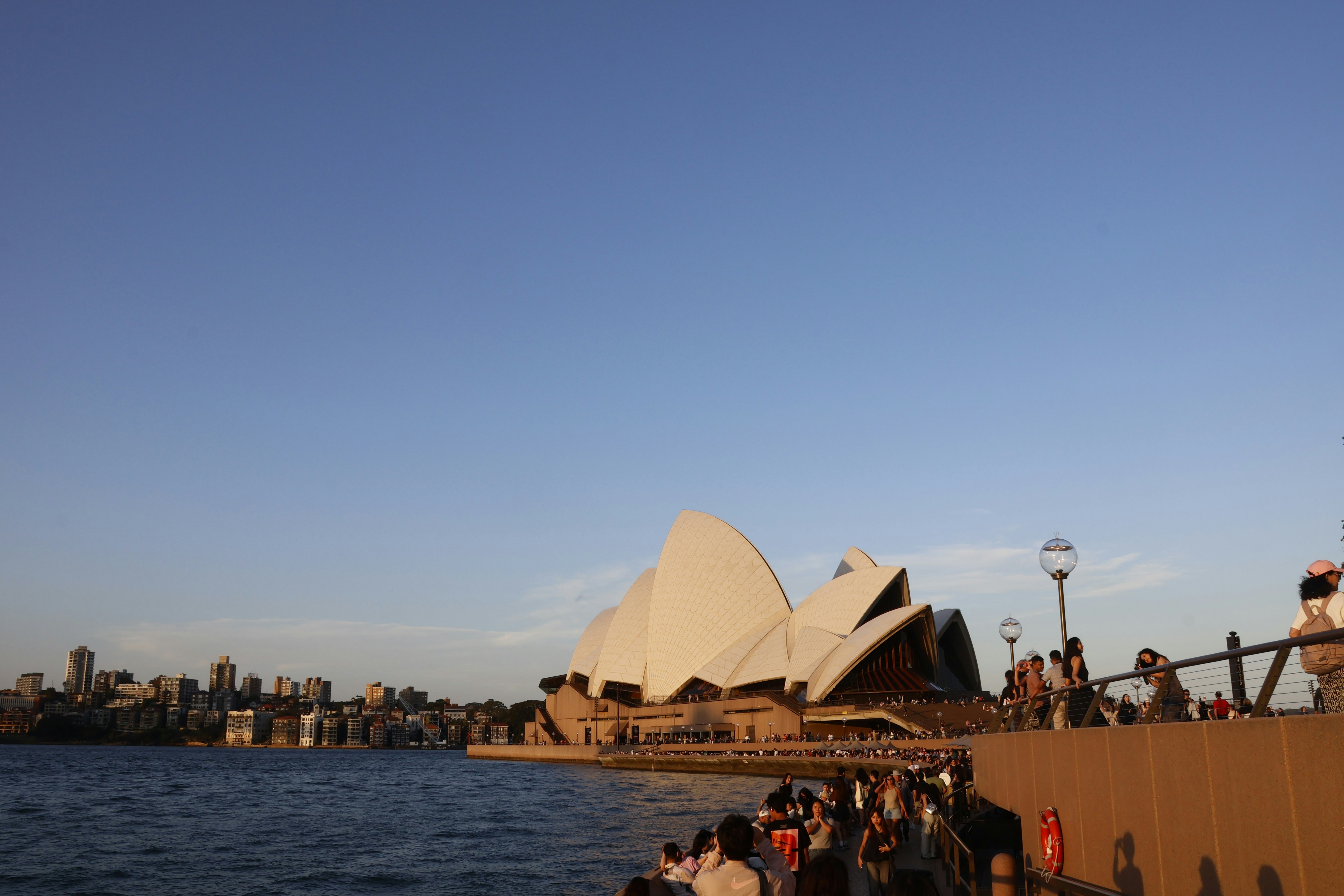 Sydney's Silhouette: Opera House at Golden Hour