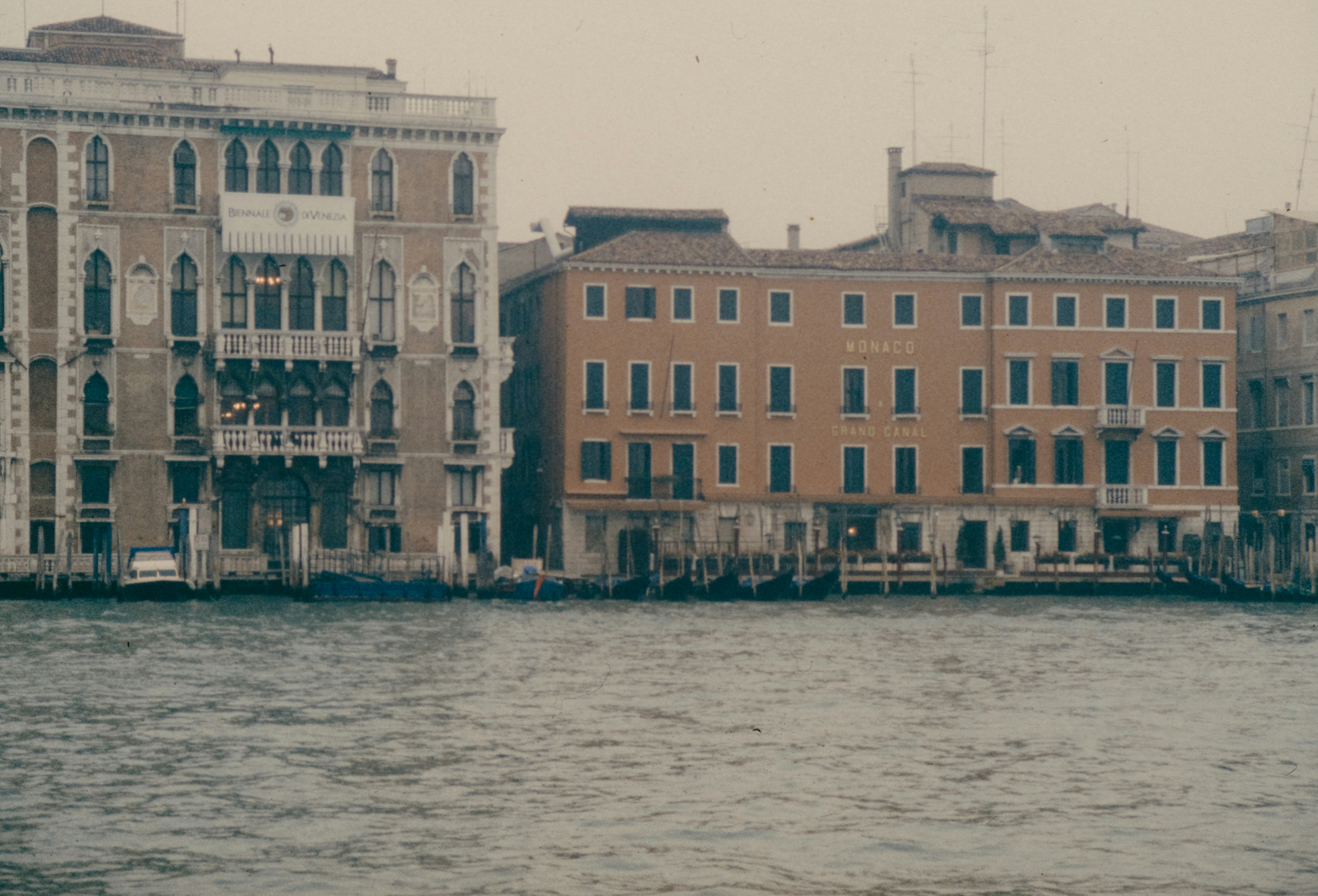 Venetian waterfront: aged facades and quiet water