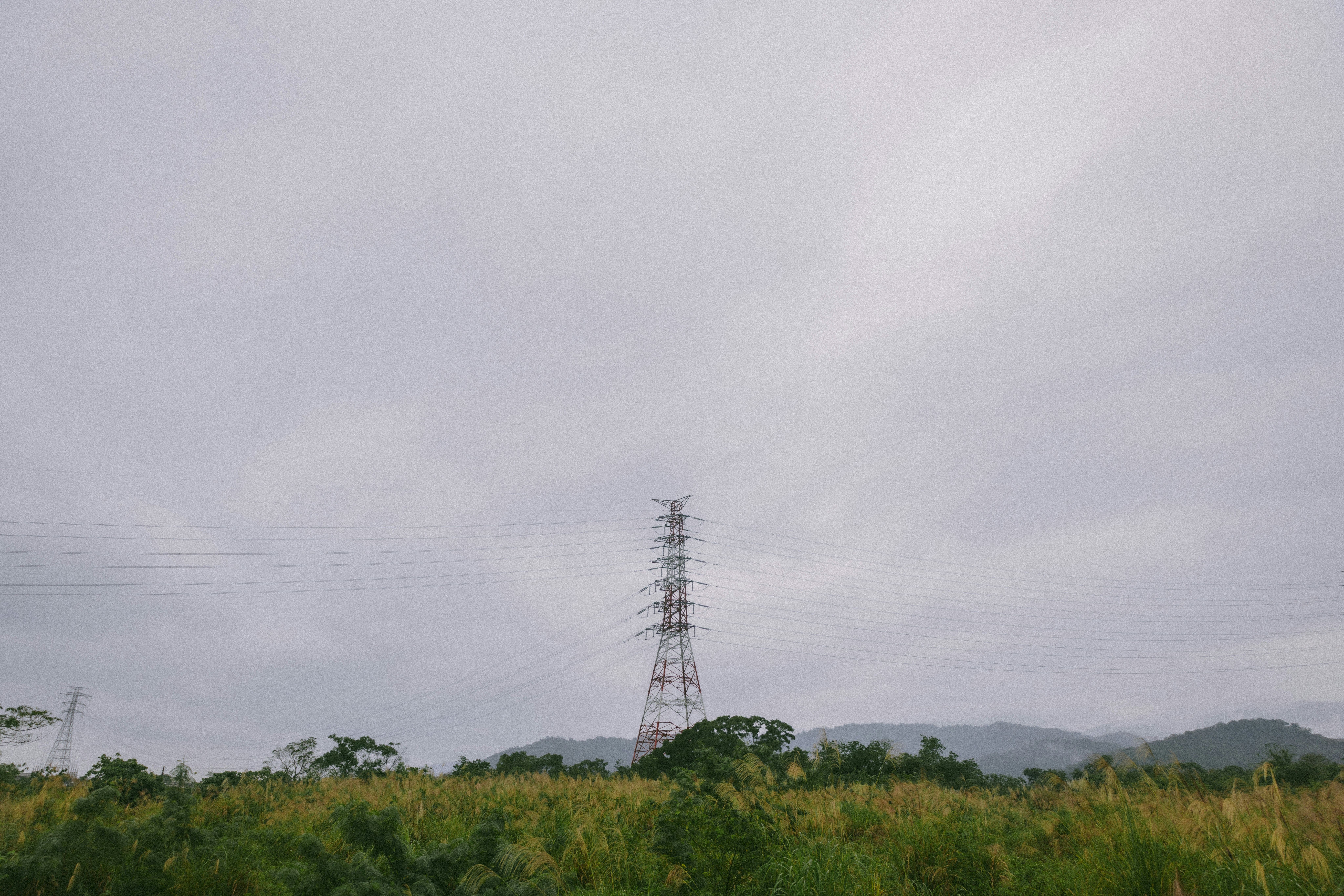 Power Lines on the Distant Plain