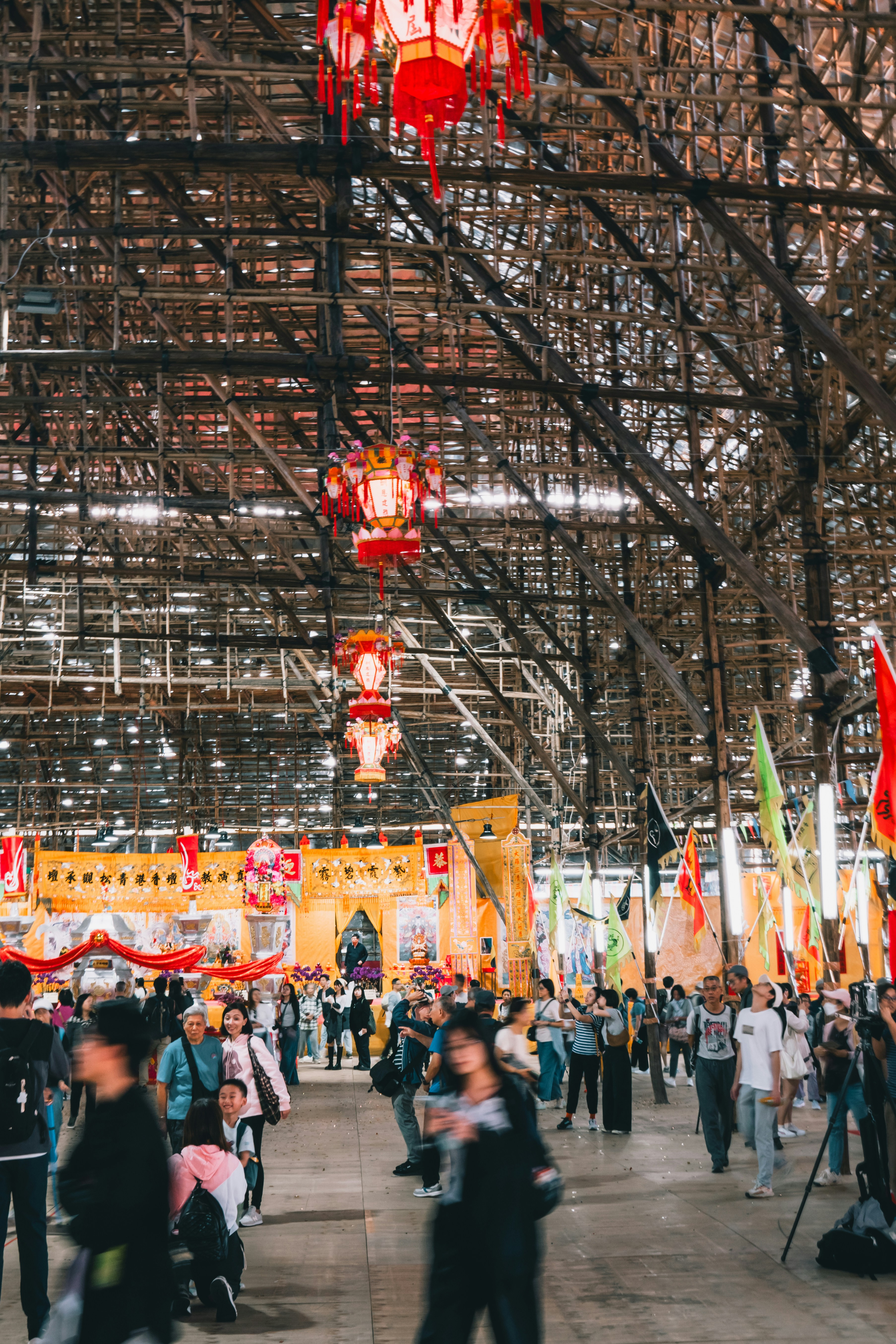 Lanterns Over the Lantern Festival Hall