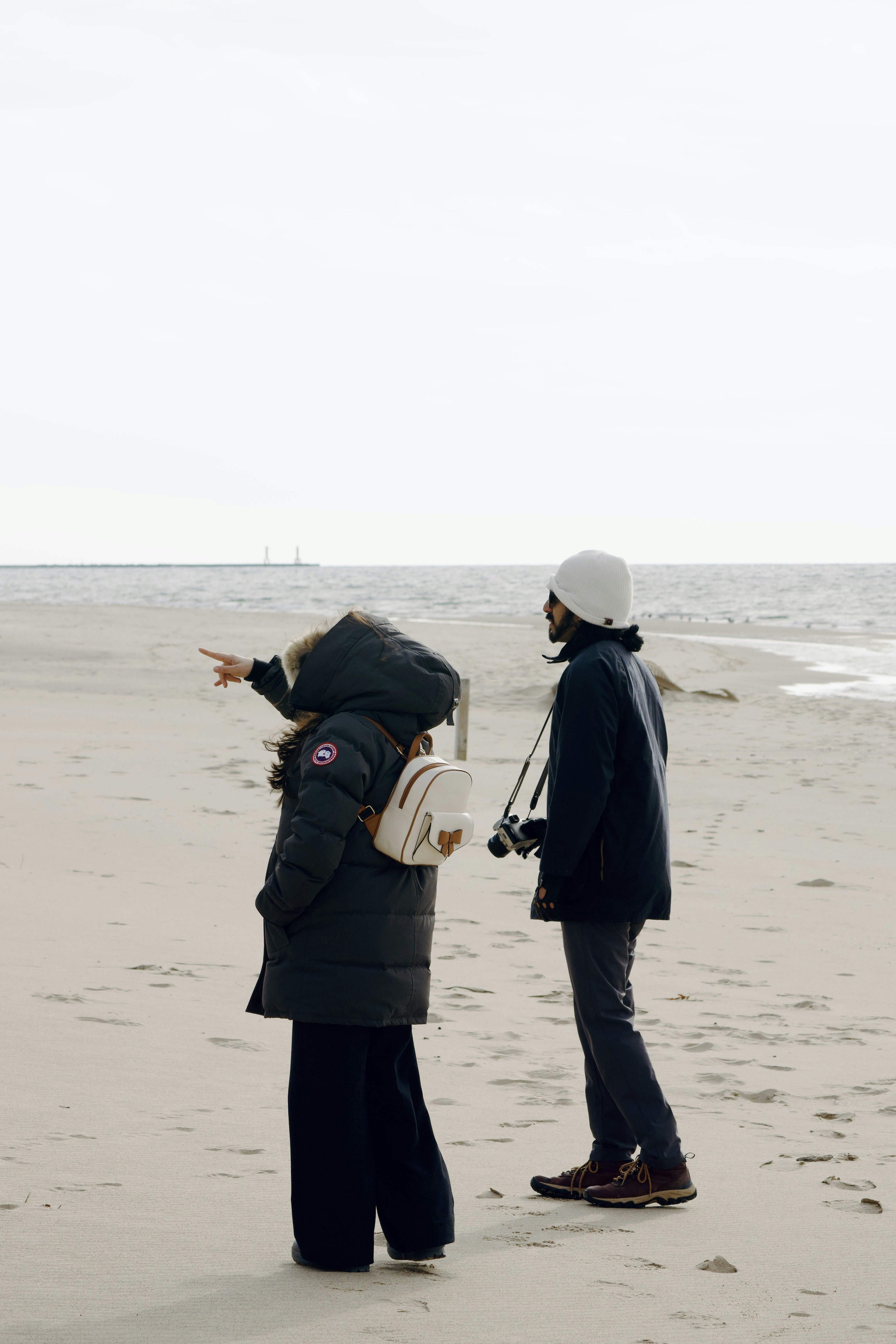 A Coastal Dialogue: Pointing Toward the Horizon