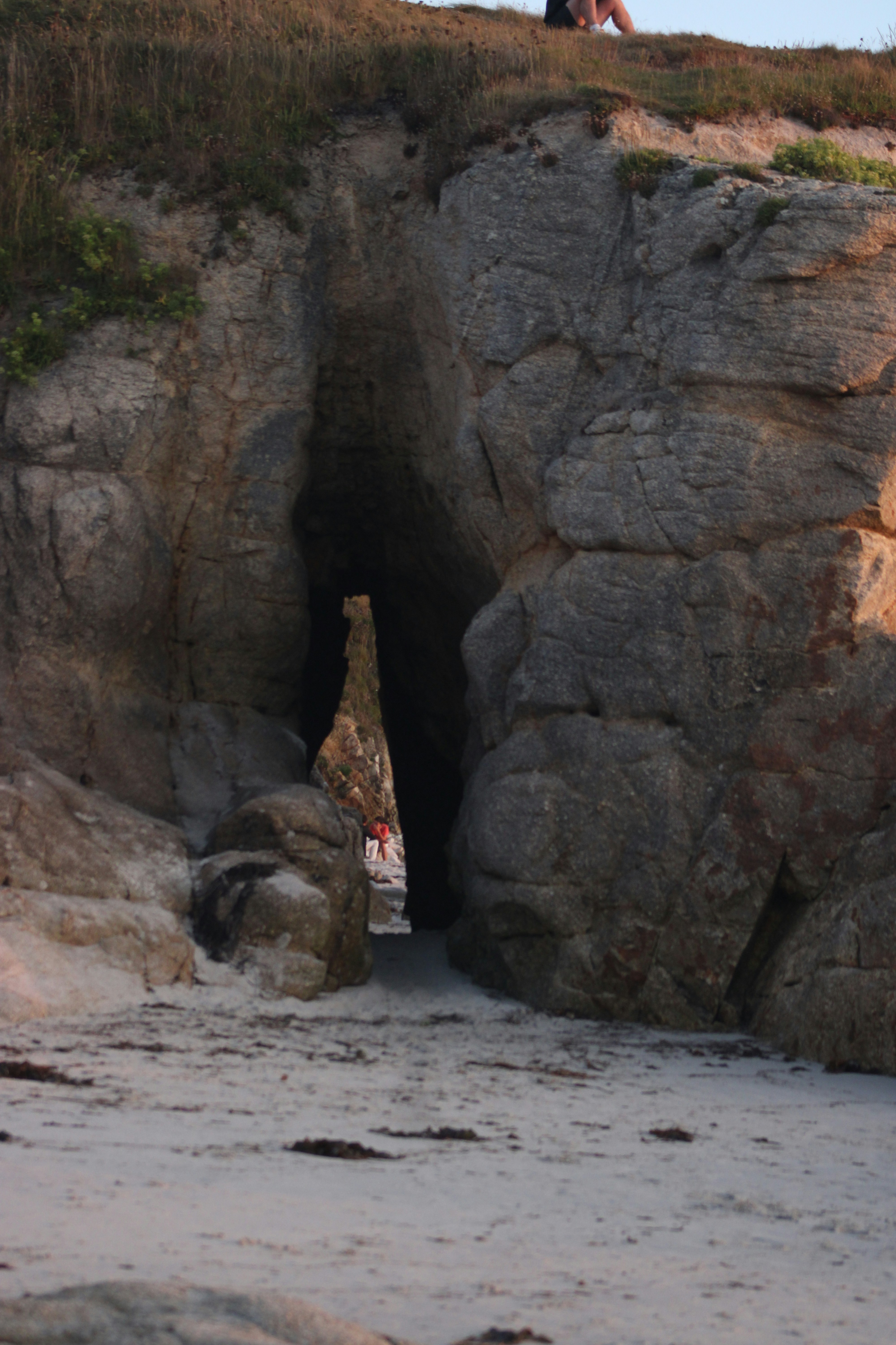 Hidden Archway Blooded by Light