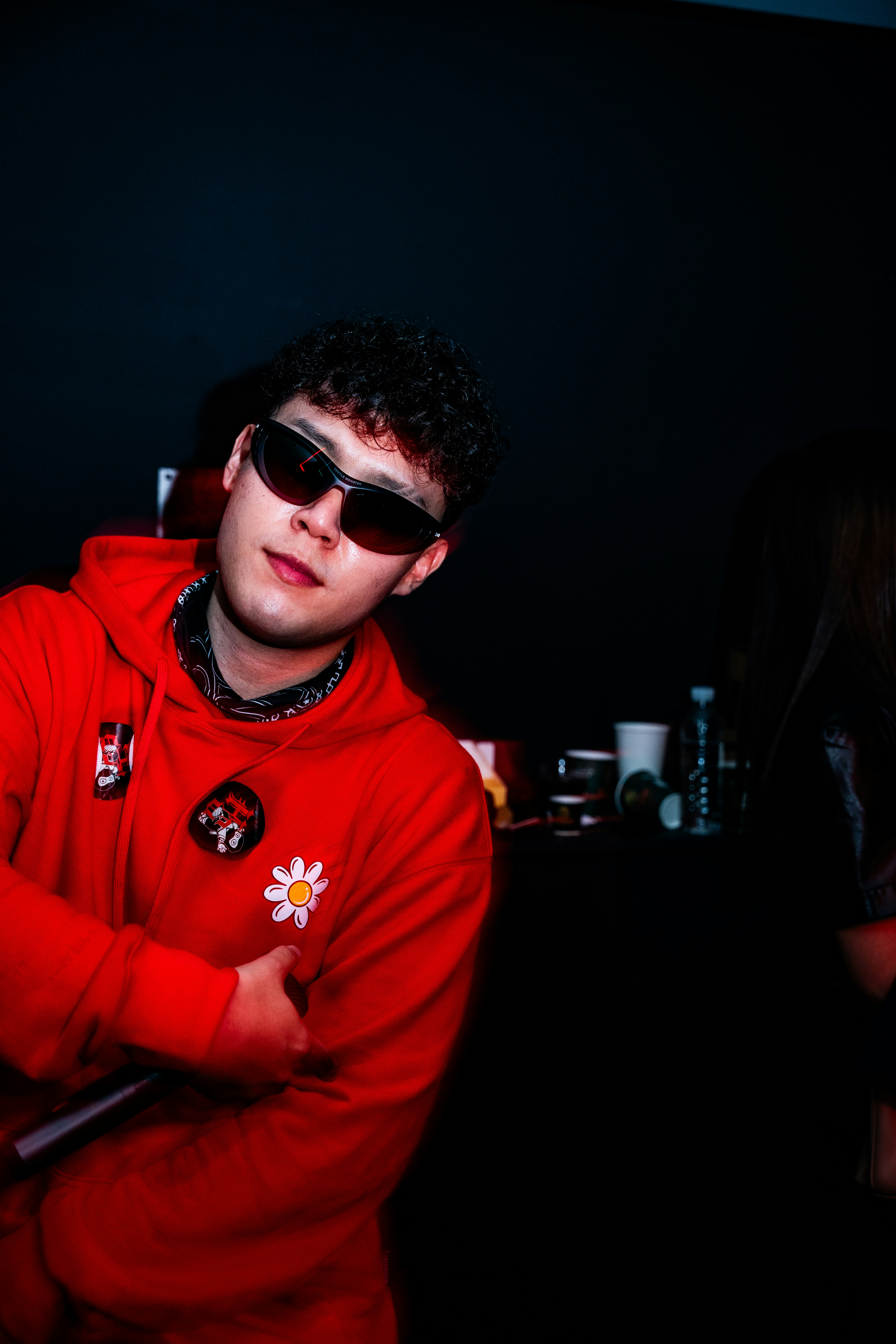 Red Hoodie Moment: A Night in Focus