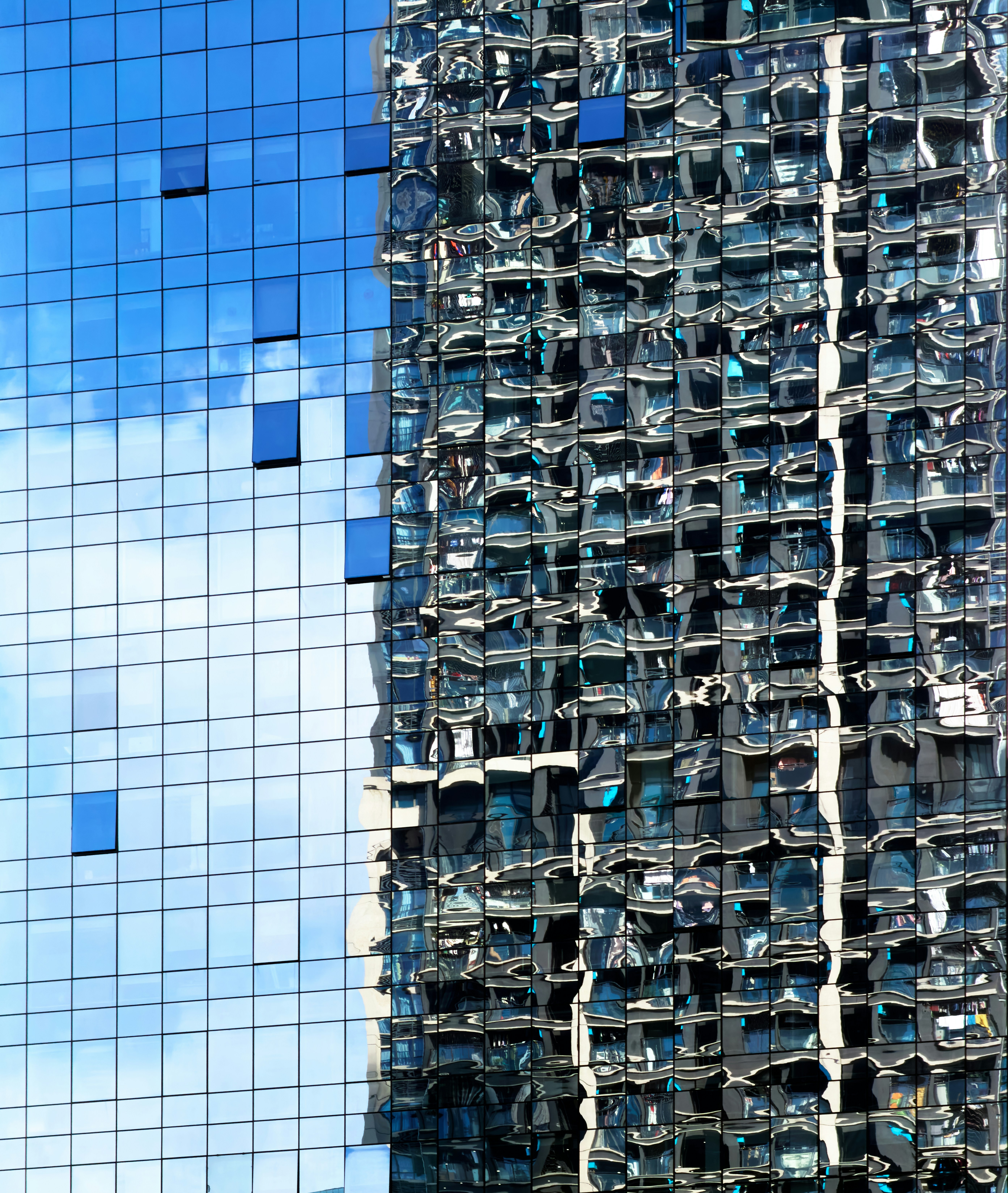 Mosaic Facade: Reflections on a Glass Highrise