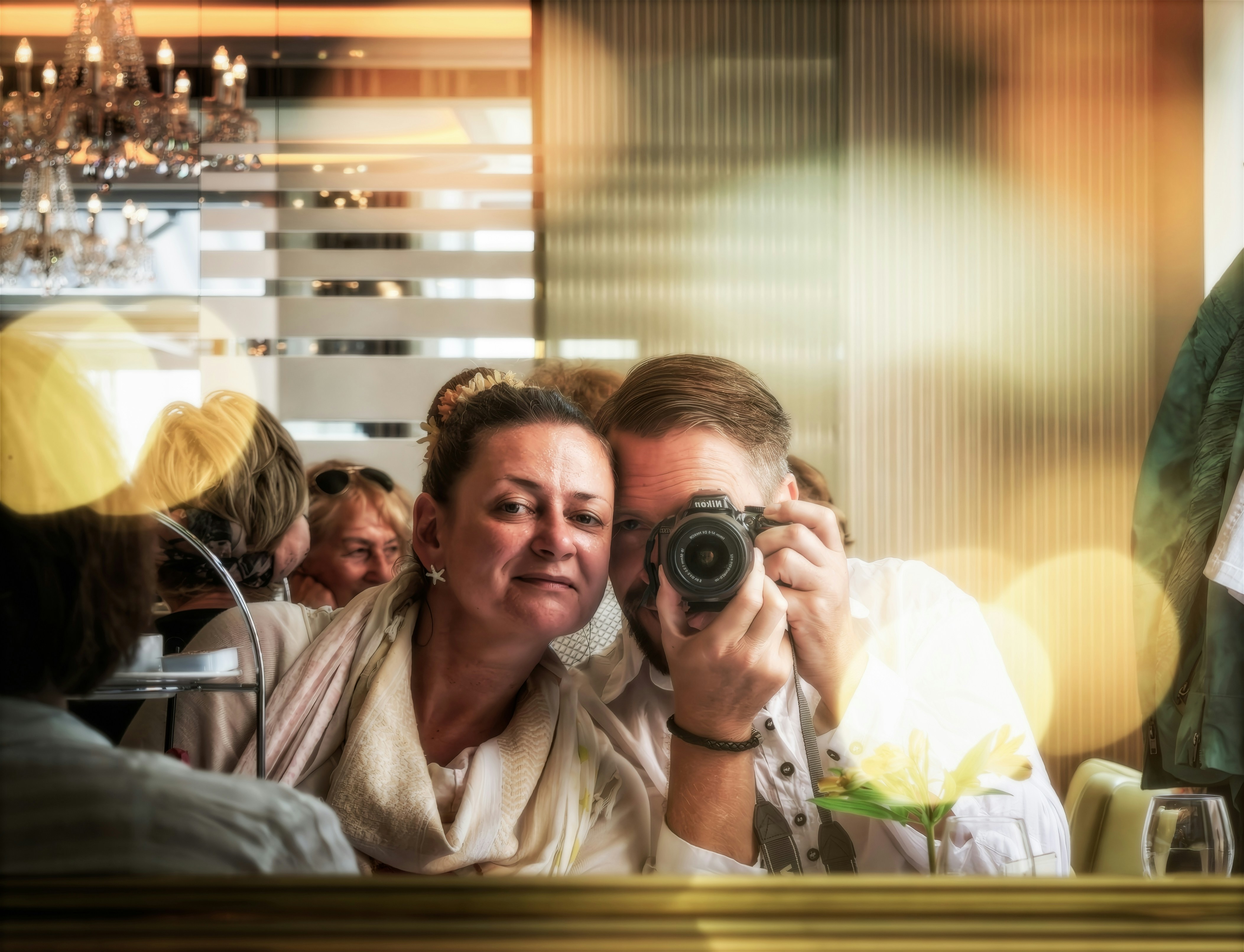 Mirror Confessions: A Moment Behind the Lens