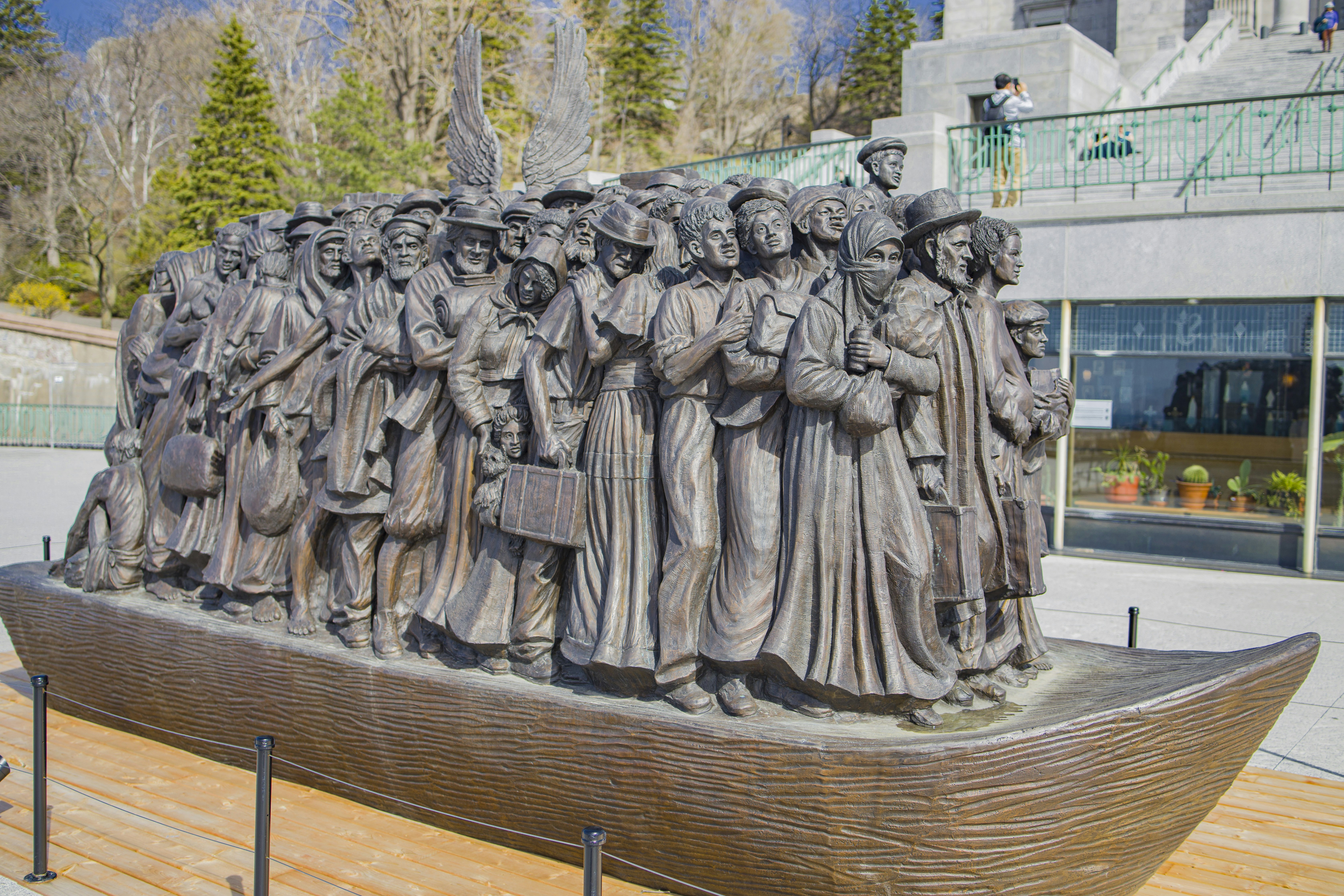 March of Voices: A Bronze Caravan of History