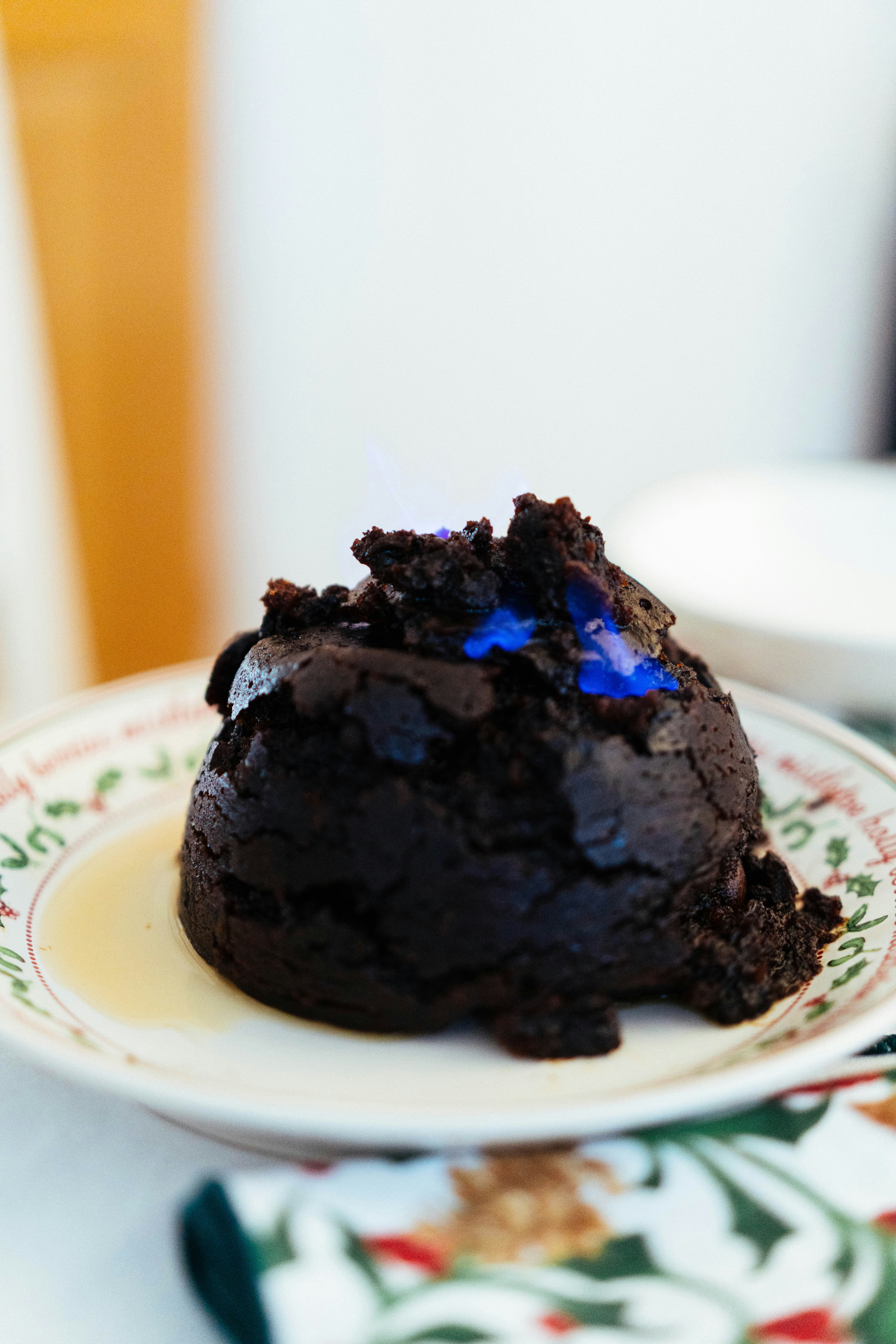 Charred Chocolate Dome of Fire: A Dessert Centerpiece