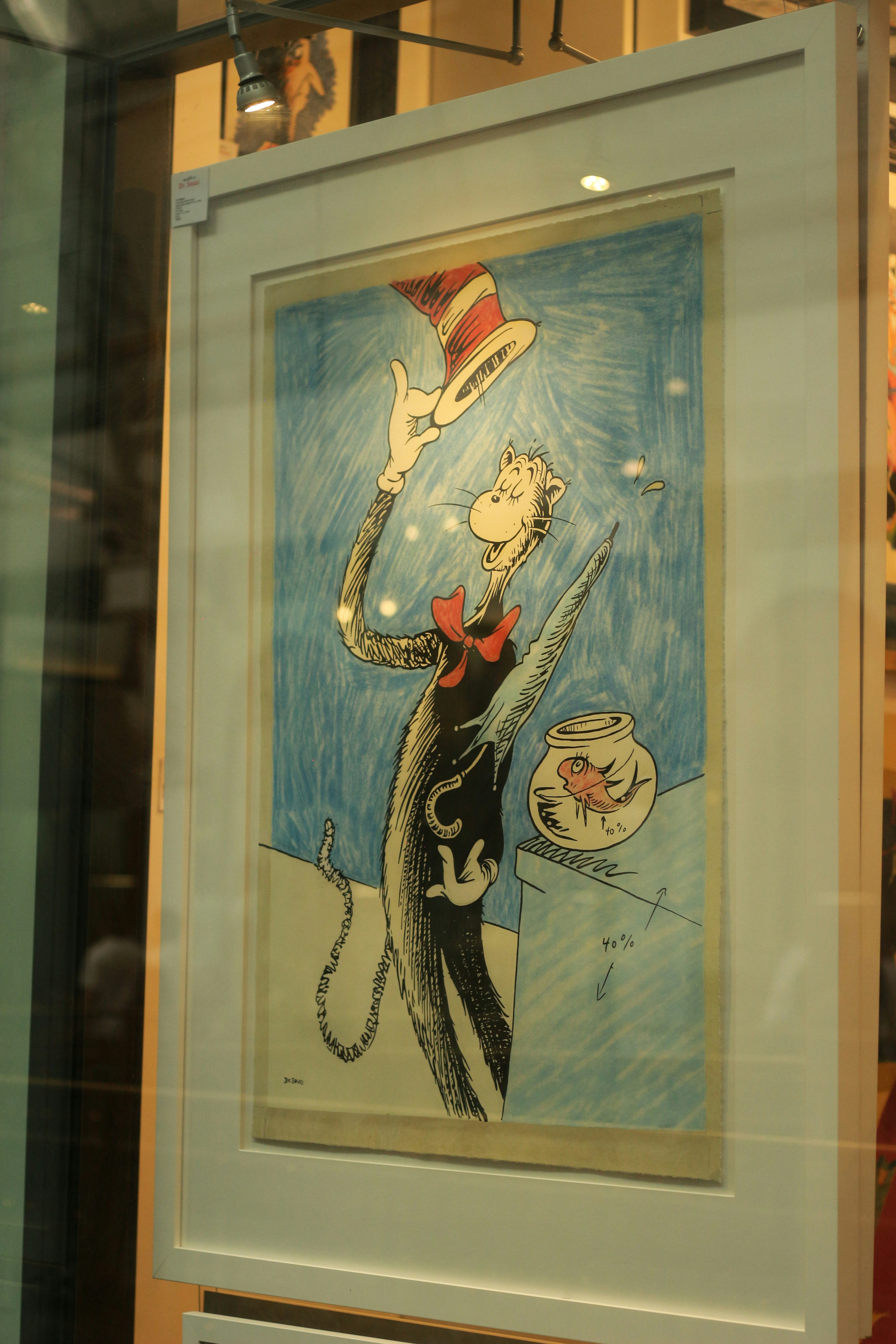 Circus Cat in Frame: Pagey Art Serenade