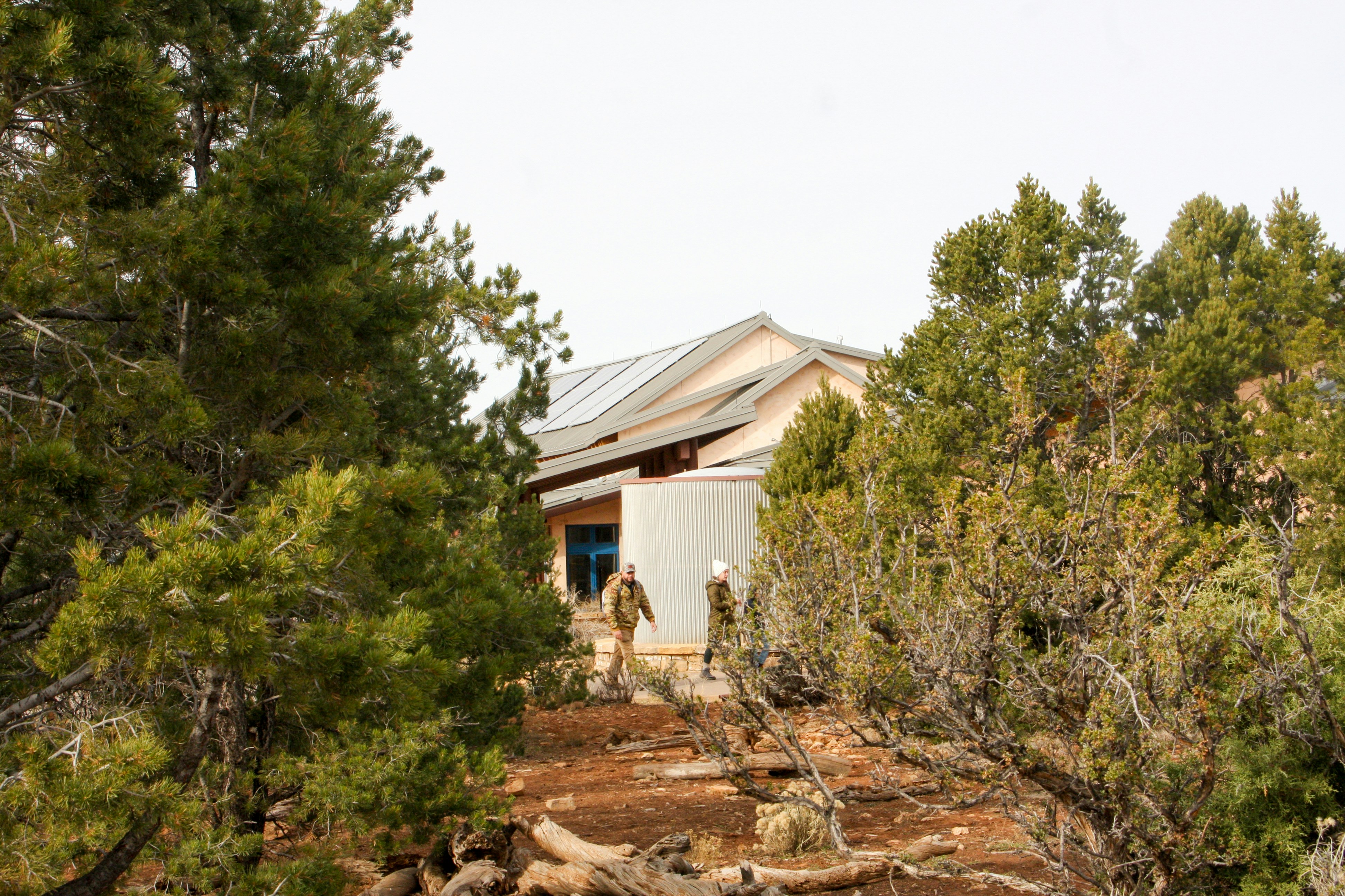 Rugged Trail to a Remote Shelter