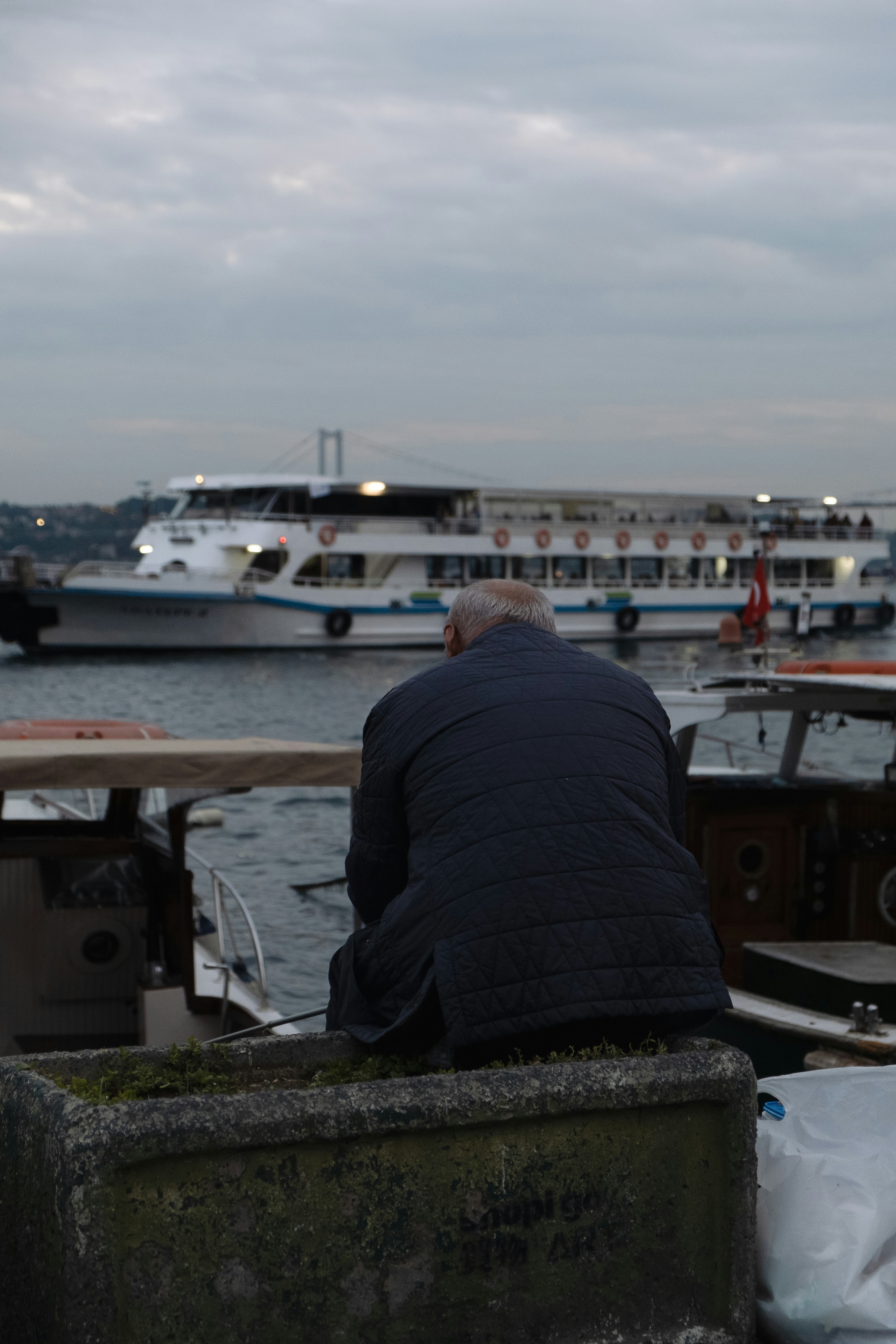 Old Back to the Harbor: A Quiet Moment by the Docks
