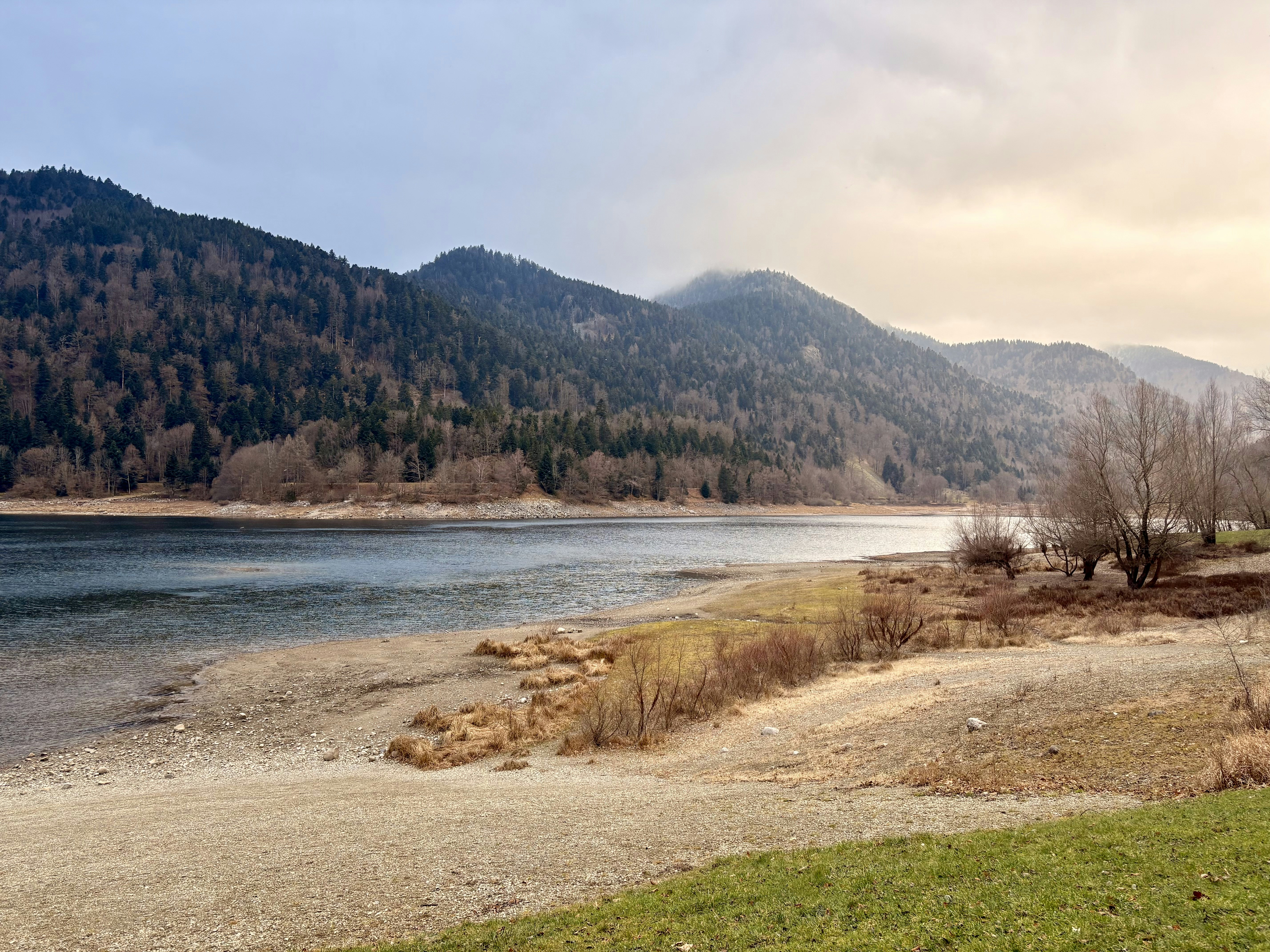 Kruth-Wildenstein Lake in the Vosges, France